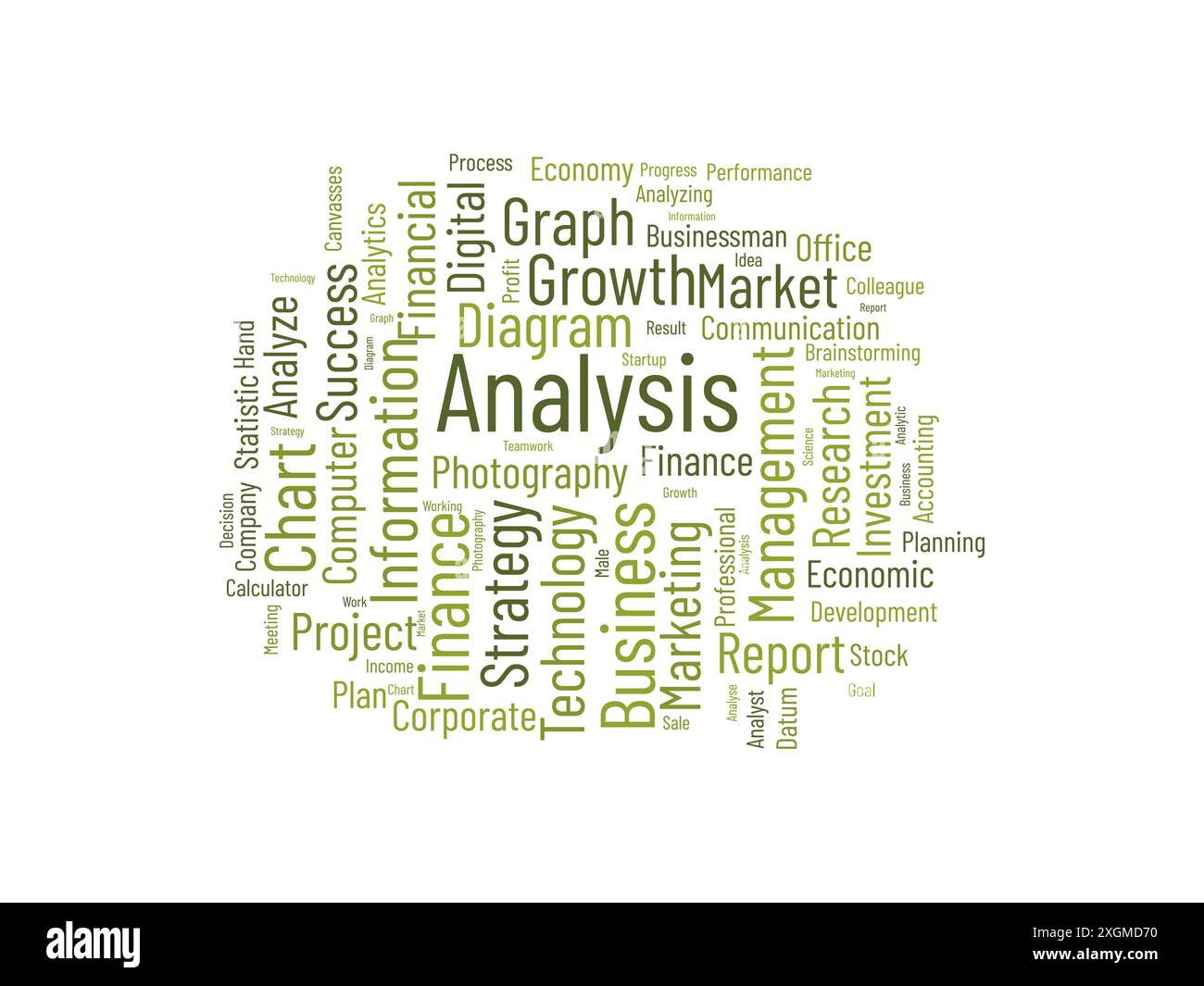 Analysis wordcloud template. Business concept vector background Stock ...