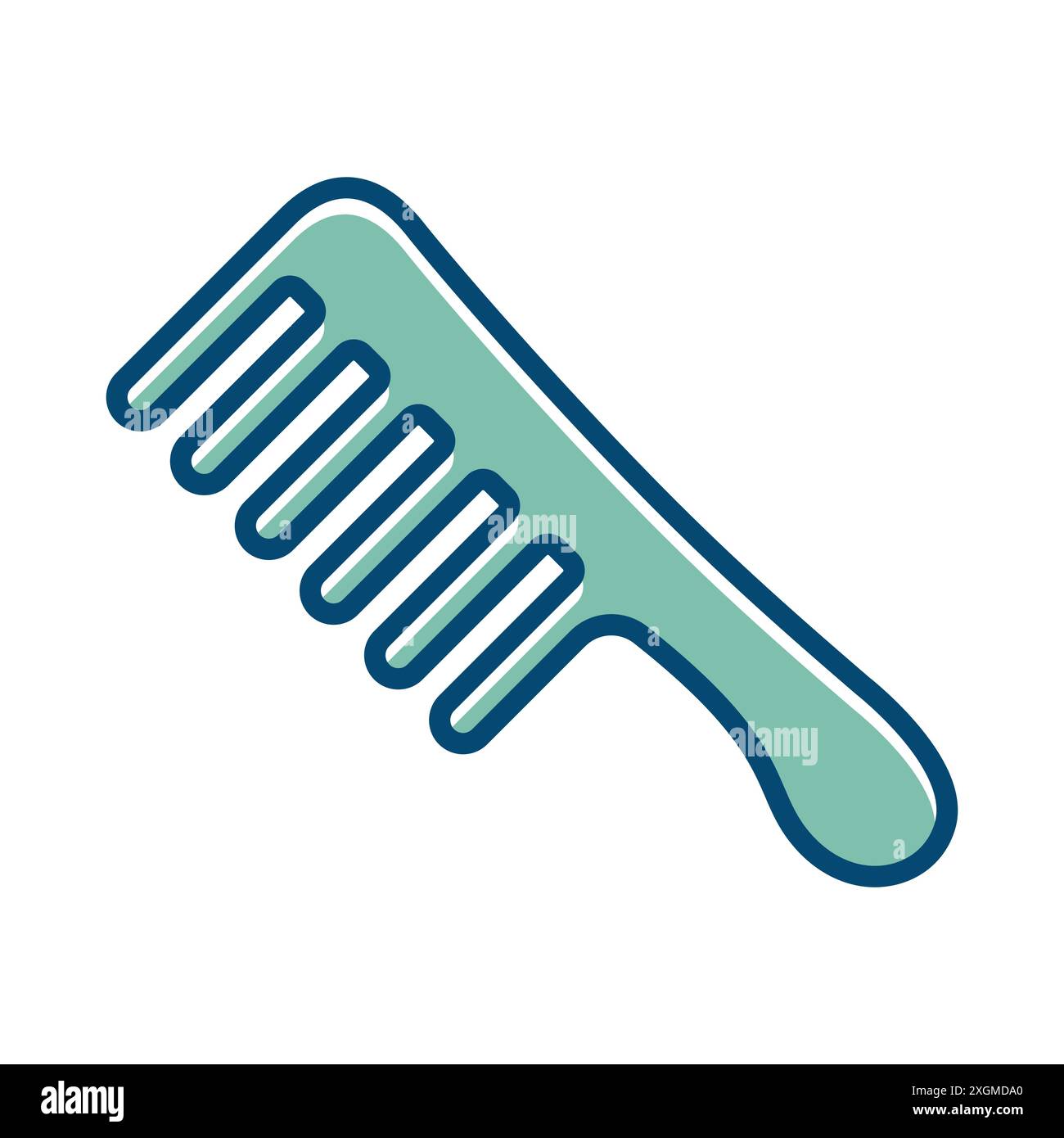 comb icon vector design template in white background Stock Vector Image ...