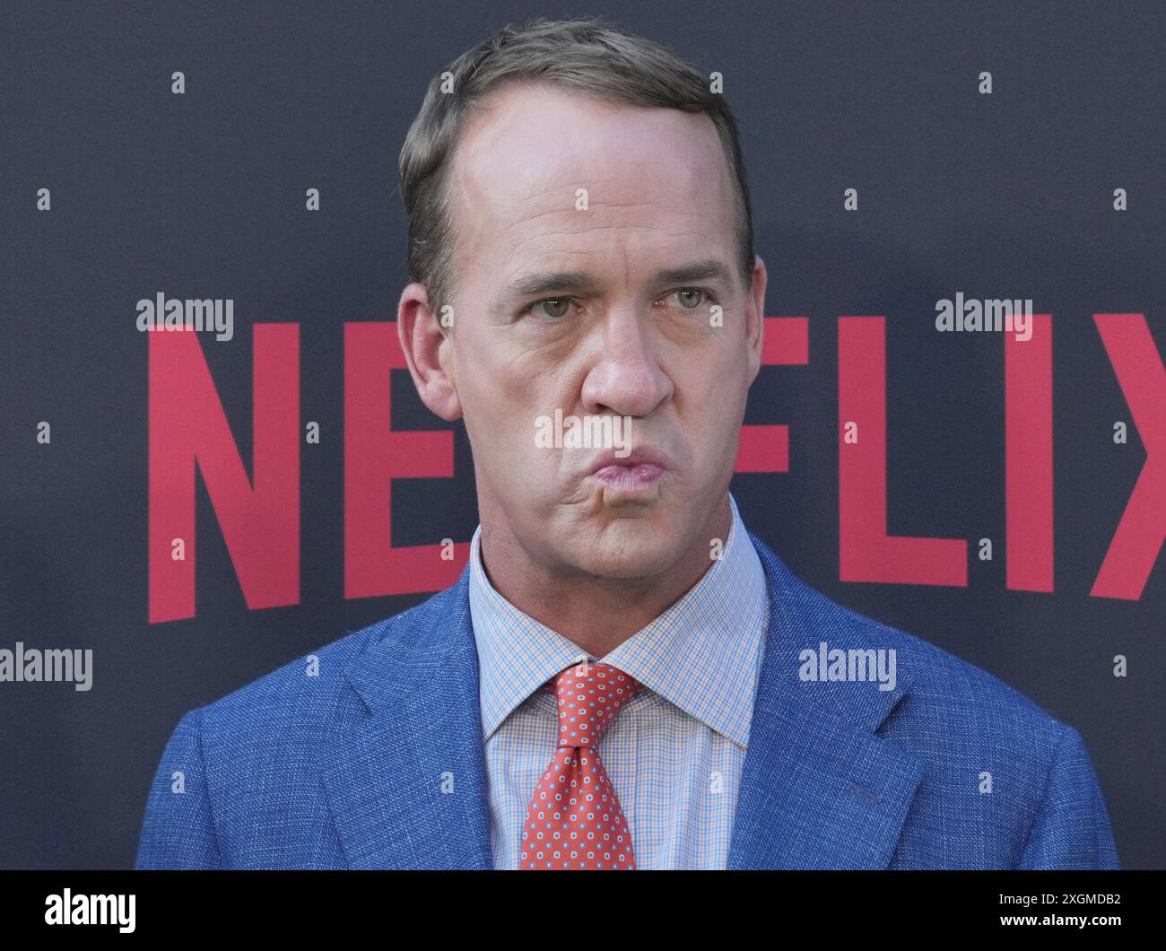 Los Angeles, USA. 09th July, 2024. Peyton Manning at the Netflix's ...