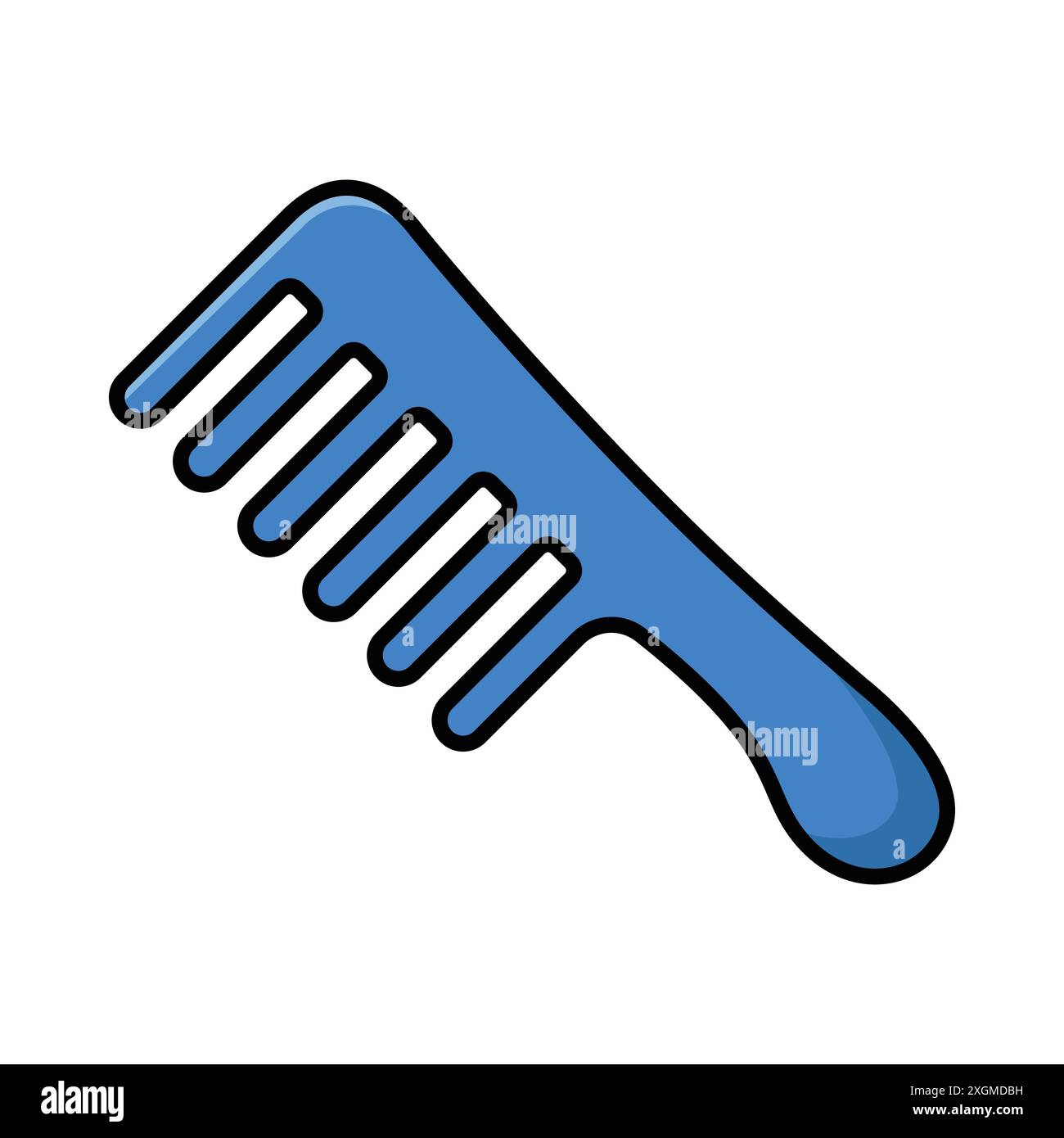 comb icon vector design template in white background Stock Vector Image ...