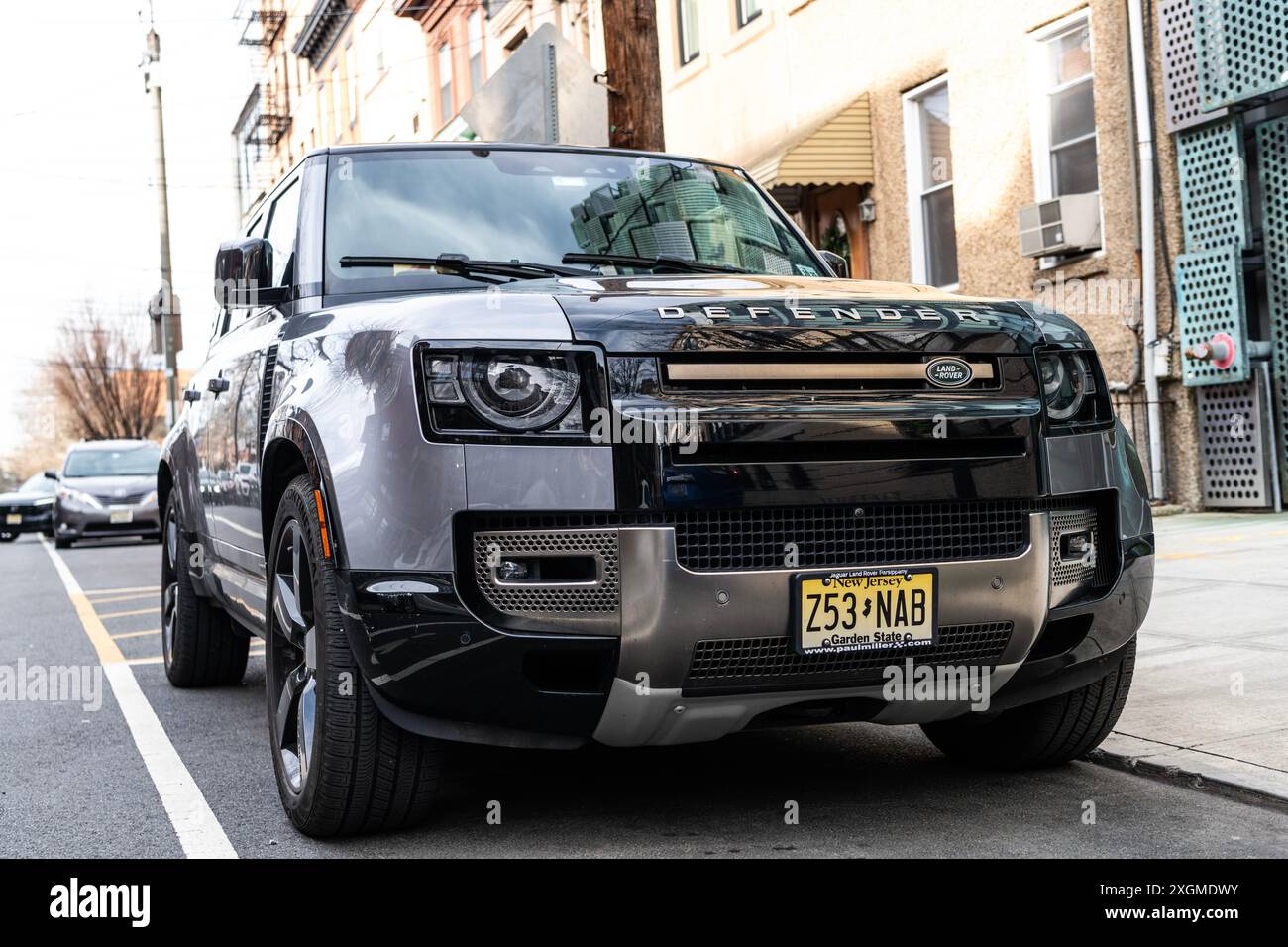 New York City, USA - April 01, 2024: 2020 Land Rover Defender L663 SUV ...