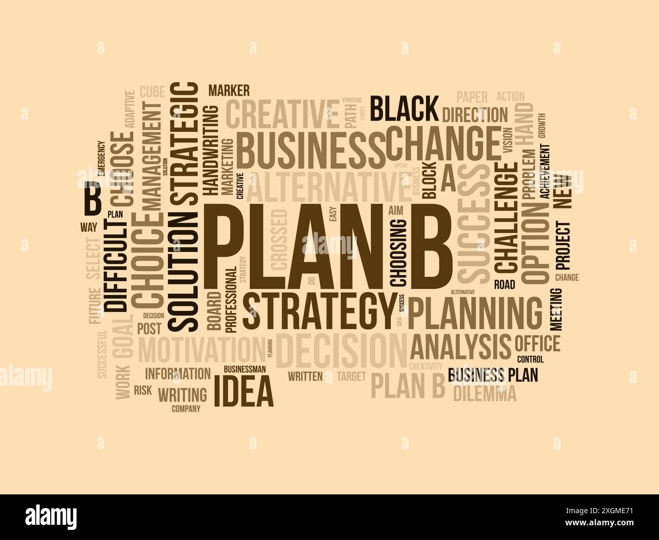 Plan risk management background Stock Vector Images - Alamy
