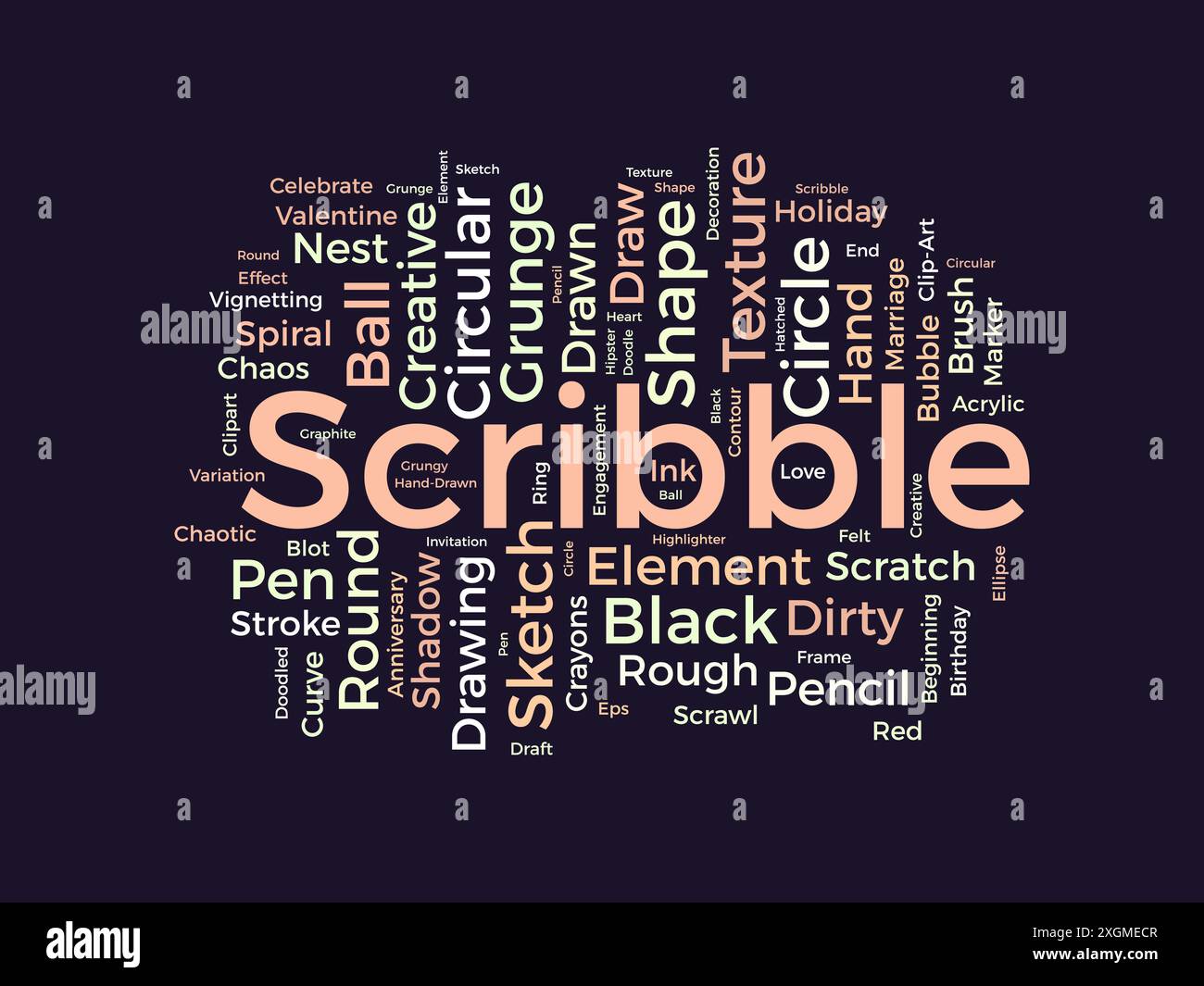 Beach word art Stock Vector Images - Alamy