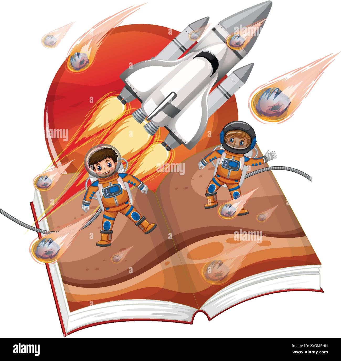 Illustration children learning exploring hi-res stock photography and ...