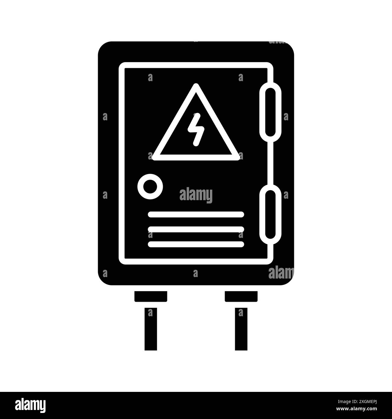 electrical panel icon vector design template in white background Stock ...