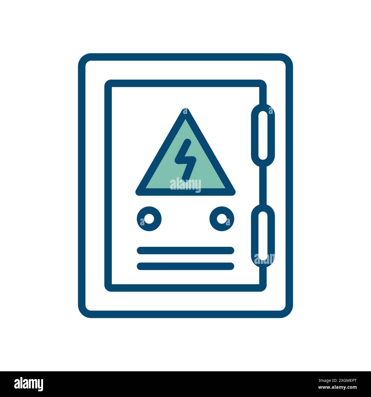 electrical panel icon vector design template in white background Stock ...