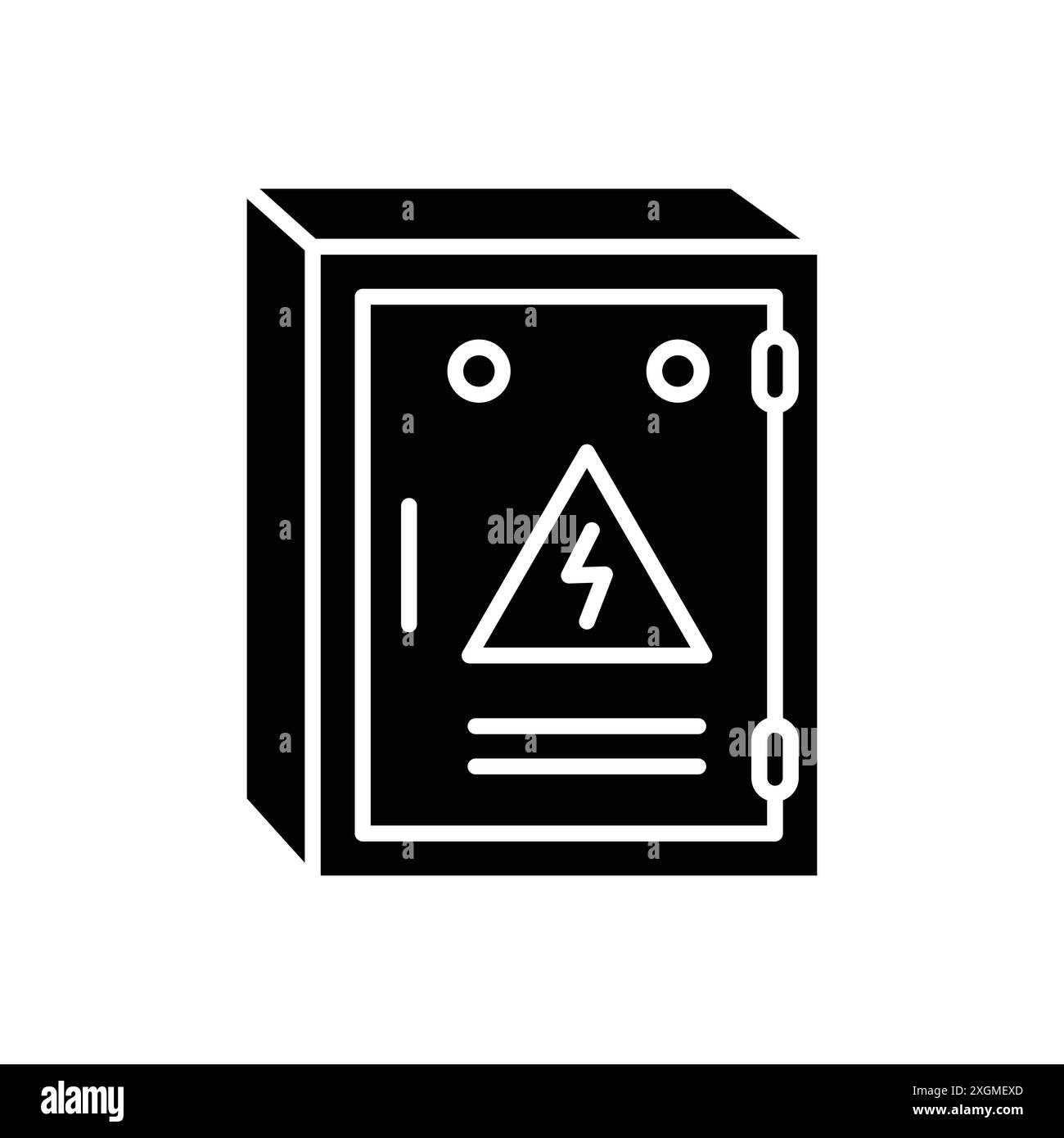 electrical panel icon vector design template in white background Stock ...