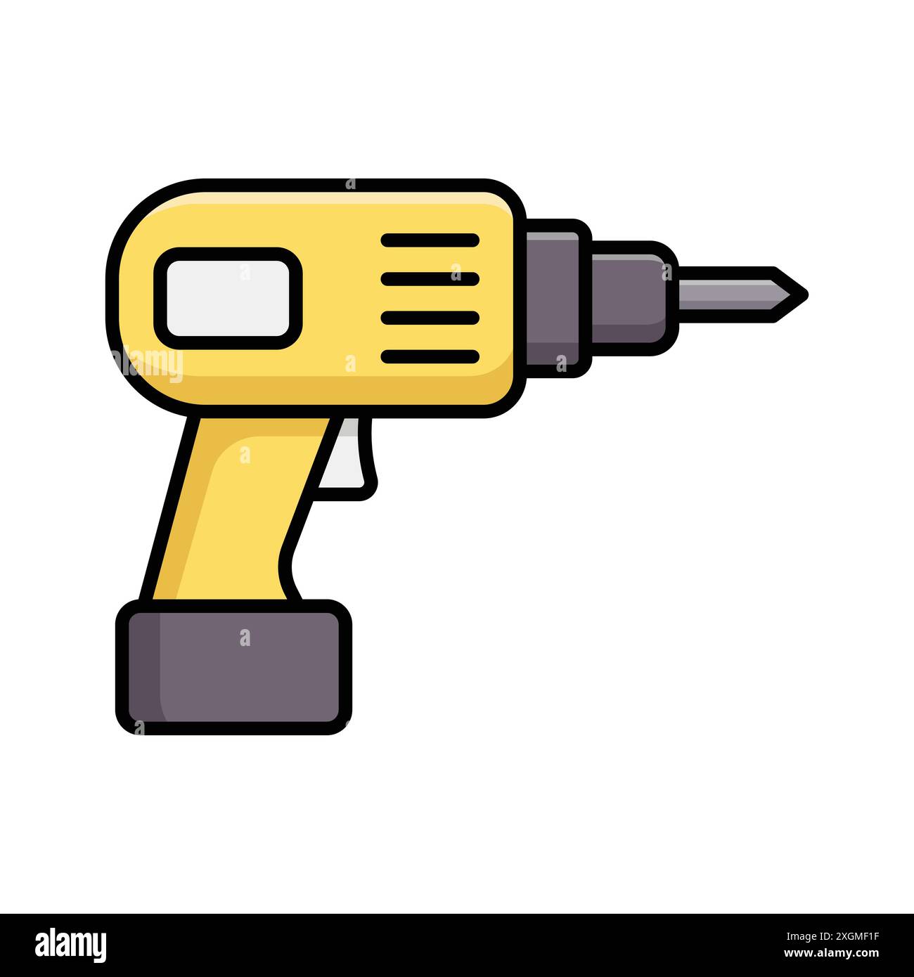 drill icon vector design template in white background Stock Vector ...