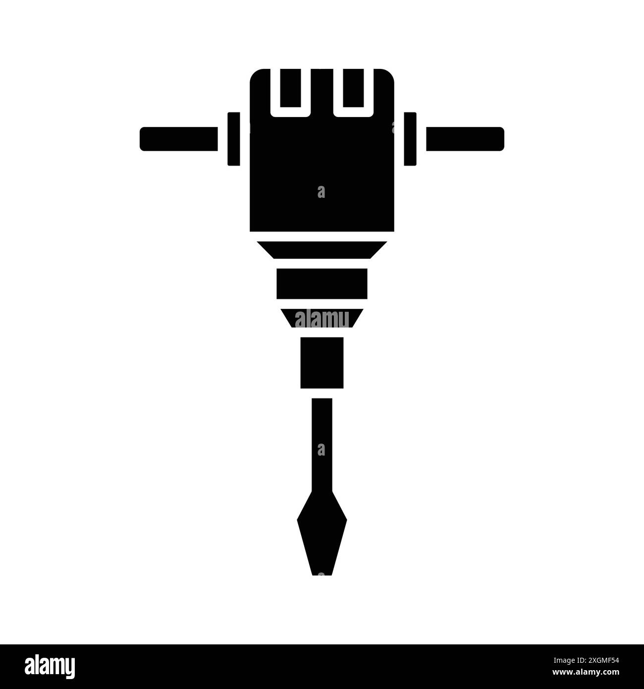jack hammer icon vector design template in white background Stock ...