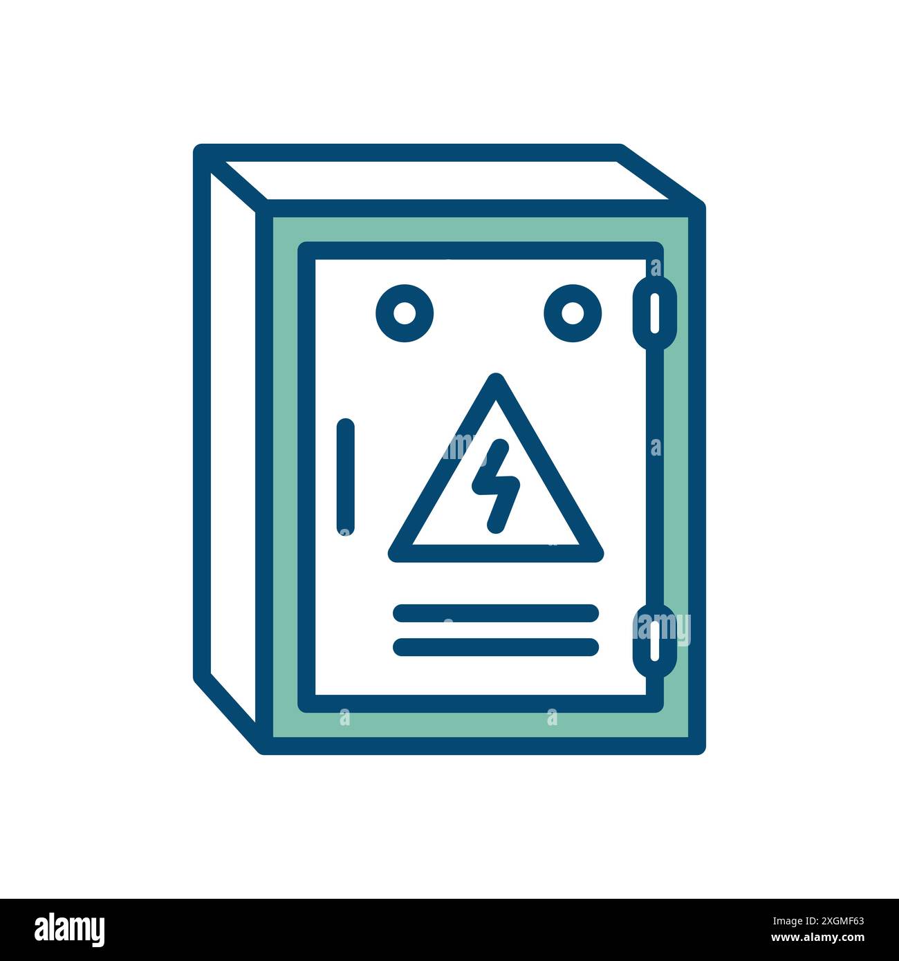 Electrical control panel Stock Vector Images - Alamy