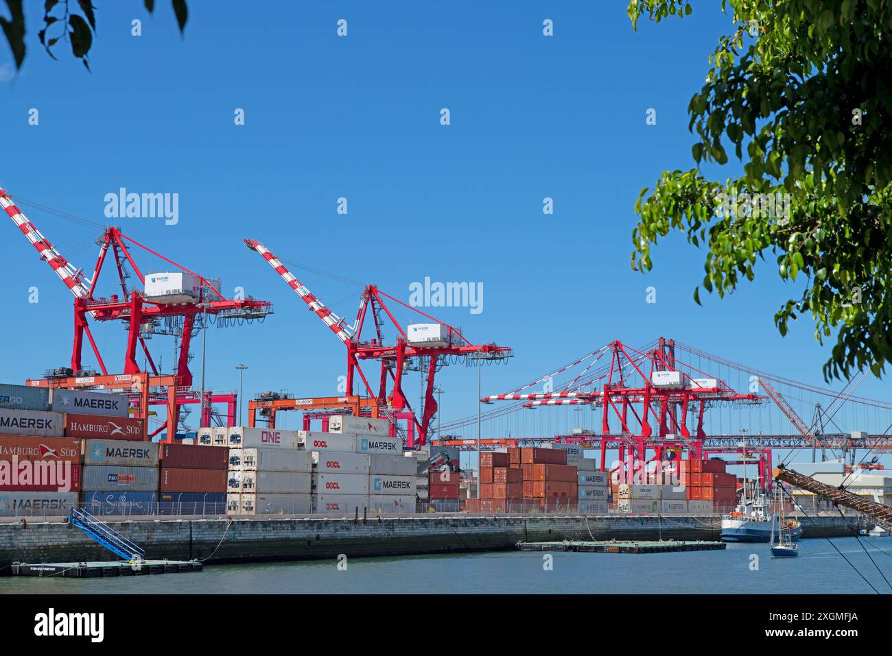 Lisbon , Portugal , 22 June 2024. The Port of Lisbon - Porto de Lisboa ...