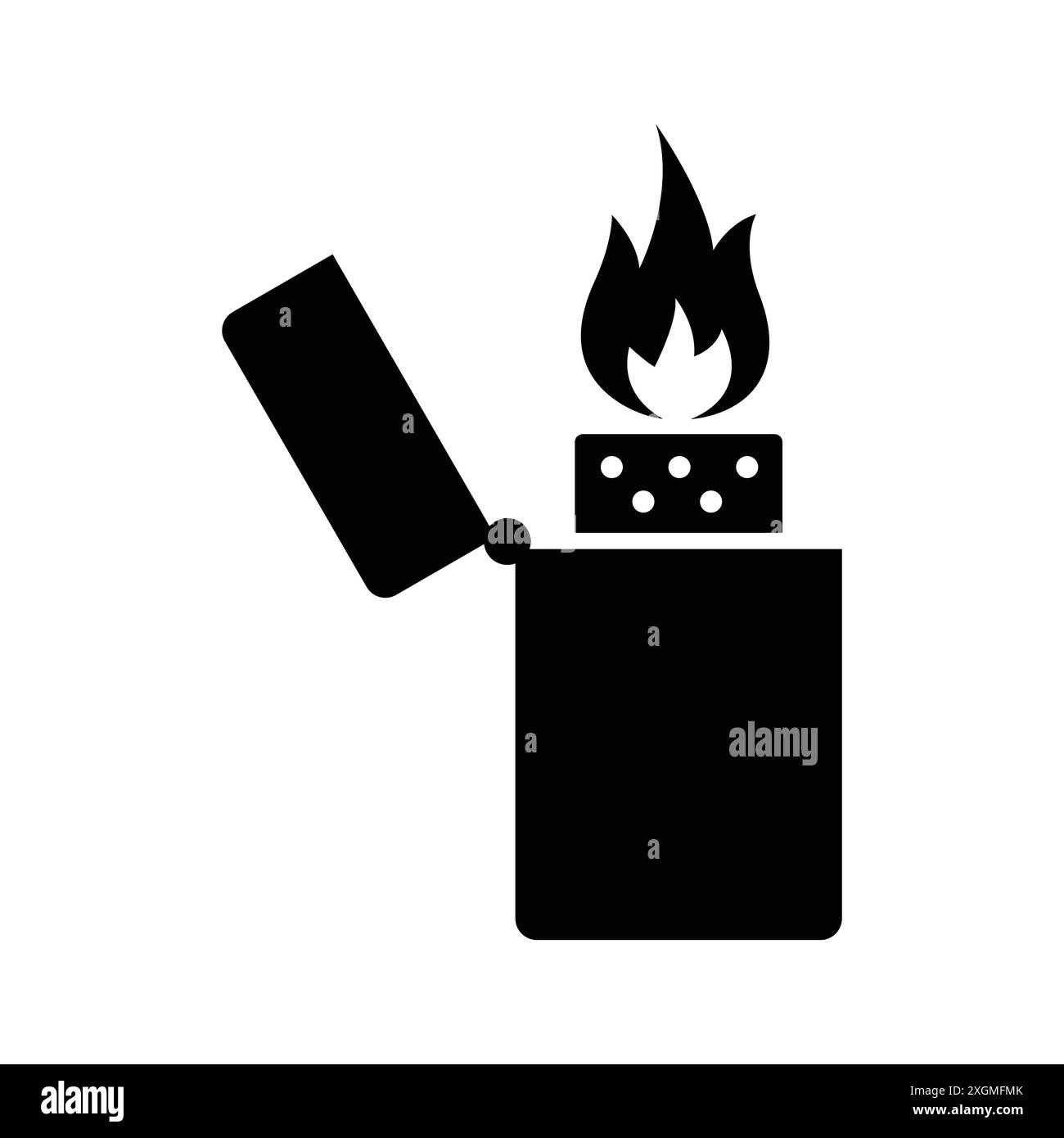 lighter icon vector design template in white background Stock Vector ...