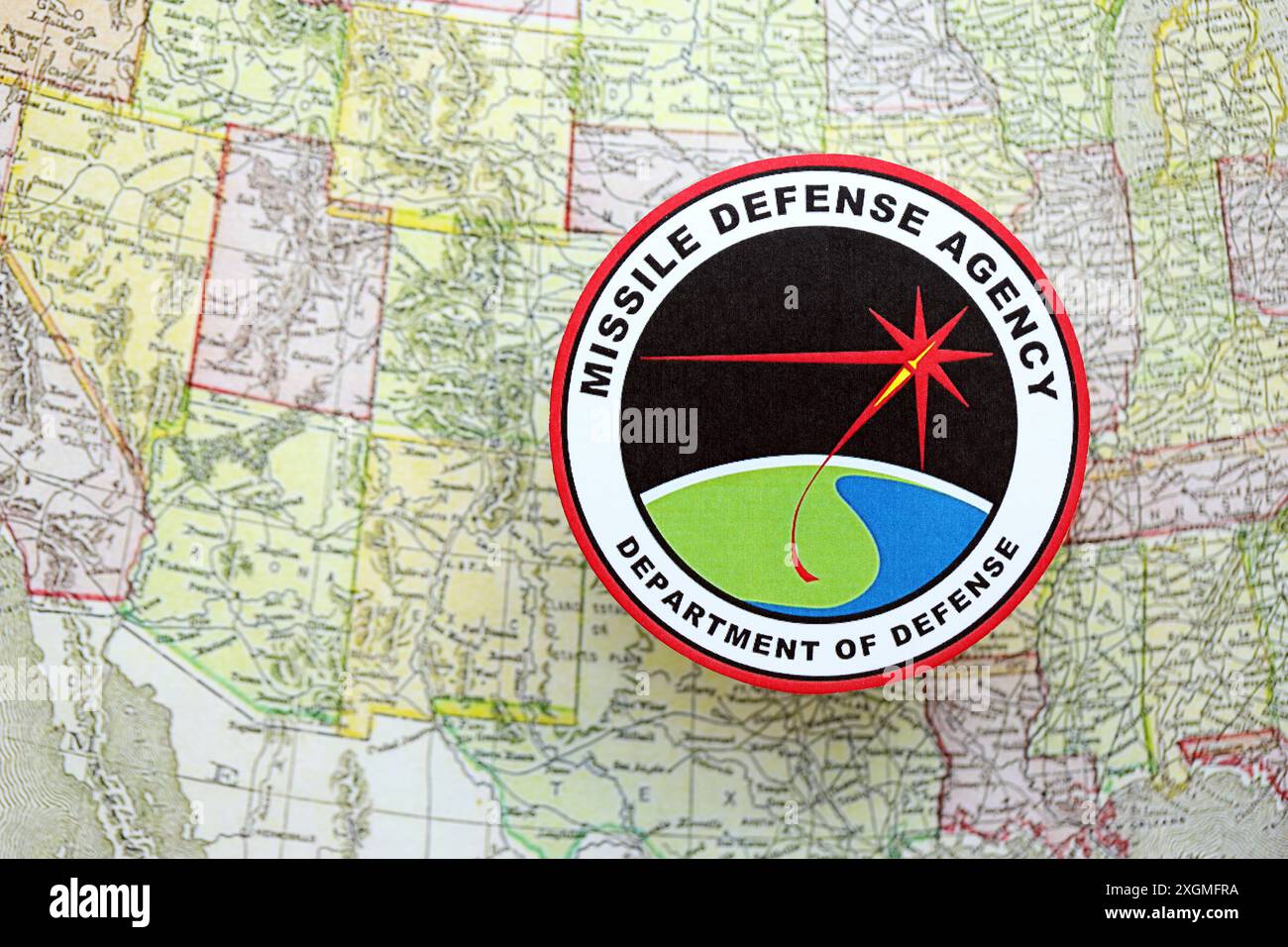 Missile defense agency badge hi-res stock photography and images - Alamy