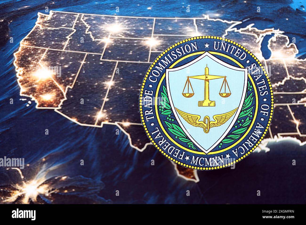 Federal trade commission flag hi-res stock photography and images - Alamy