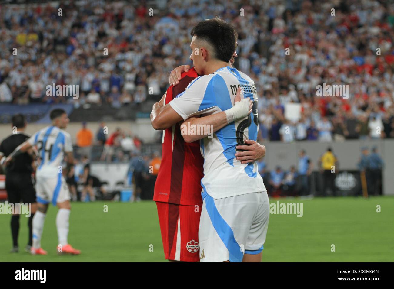 East Rutherford, New Jersey, USA. 9th July, 2024. (SPO) Copa America ...