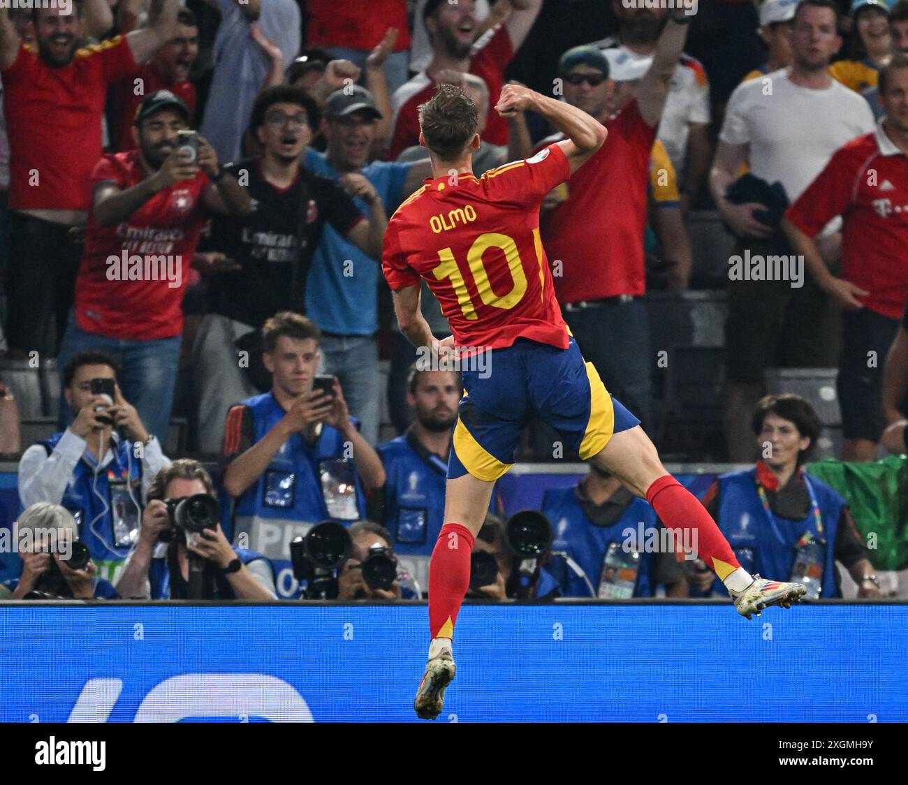 Germany spain euro olmo goal hi-res stock photography and images - Alamy