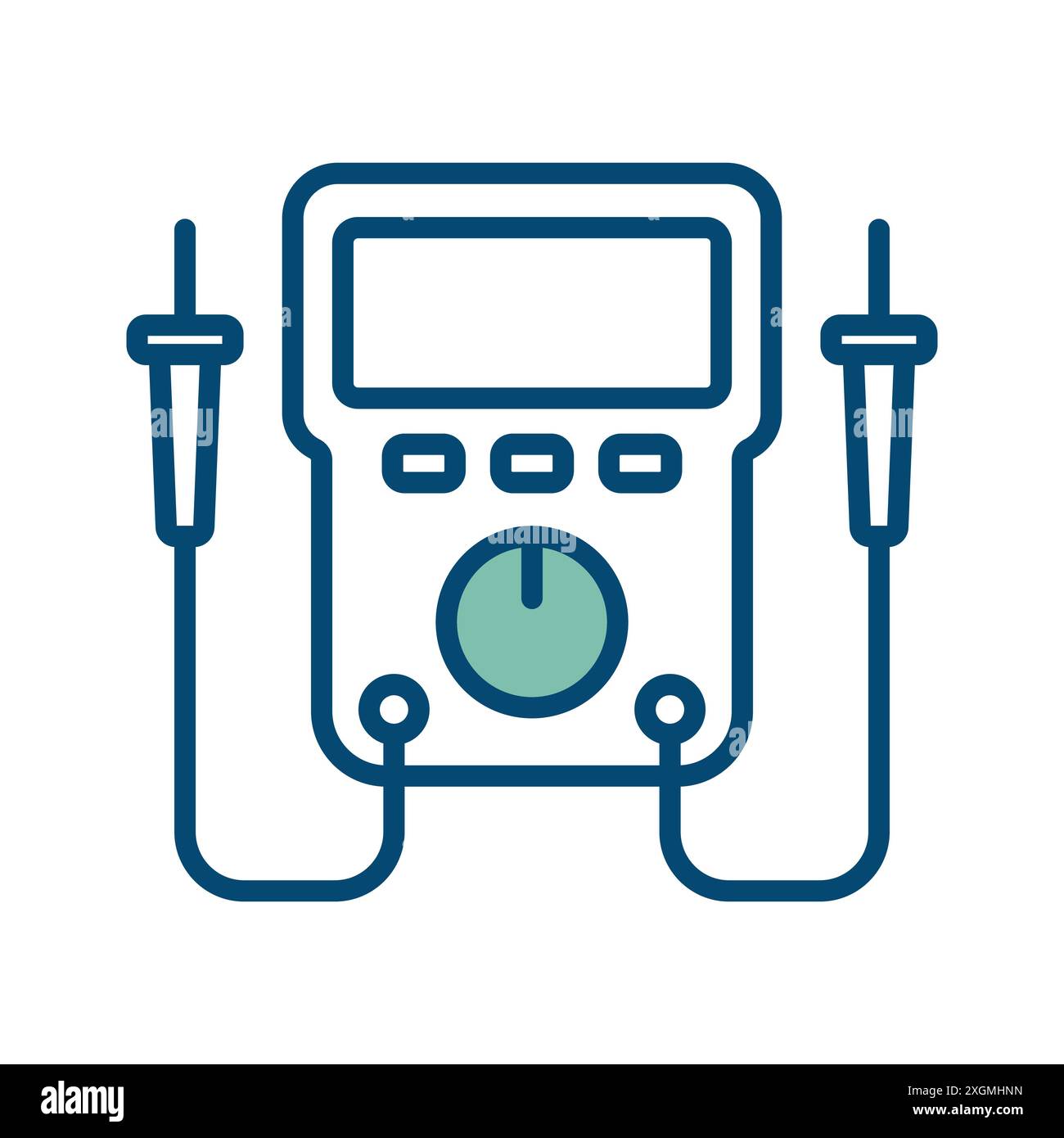 multimeter icon vector design template in white background Stock Vector ...