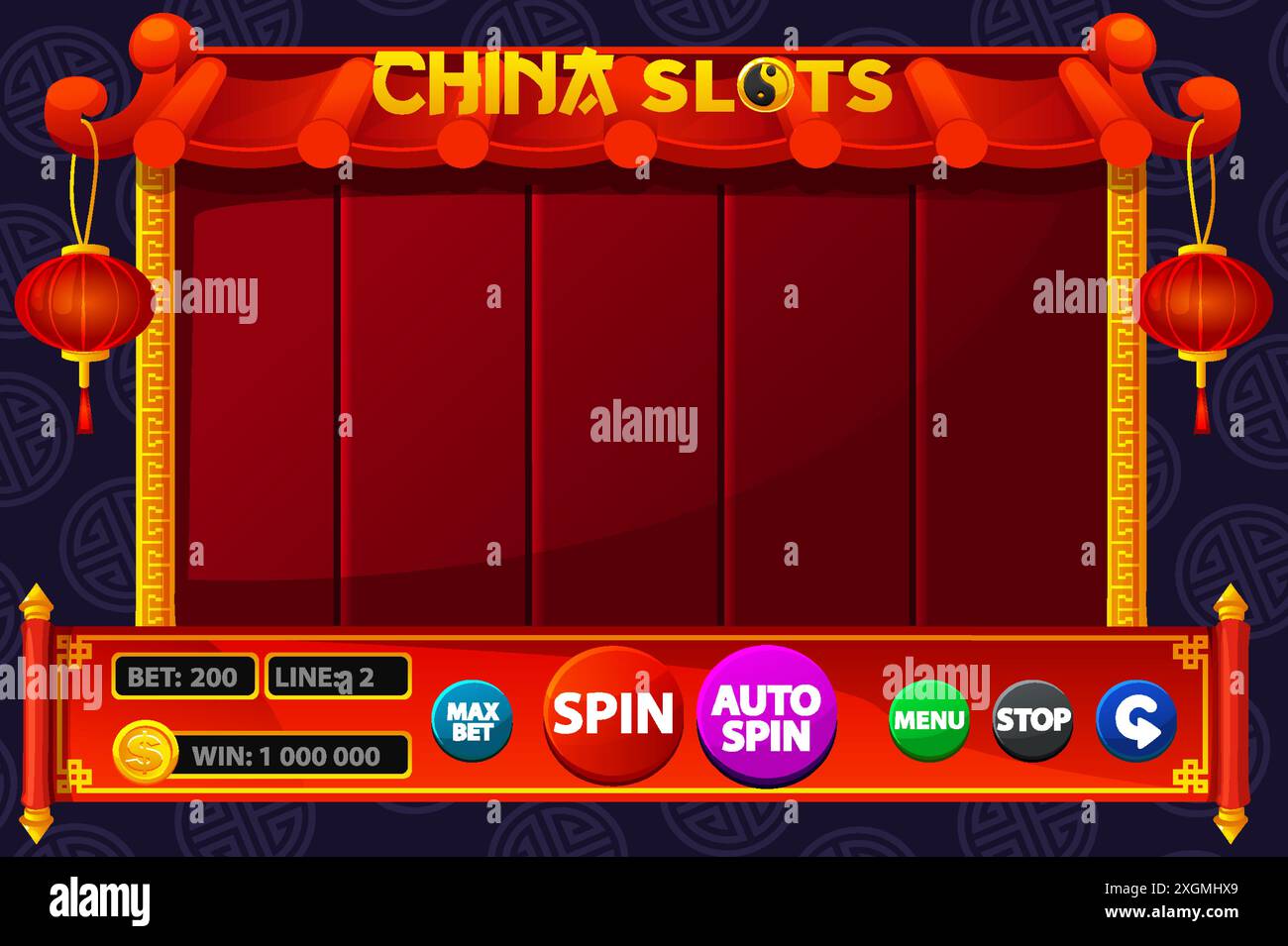 Good luck machines Stock Vector Images - Alamy