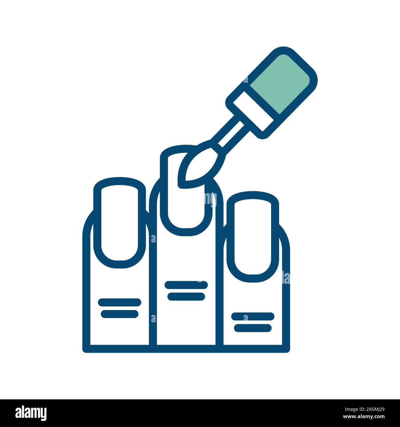 nails icon vector design template in white background Stock Vector ...