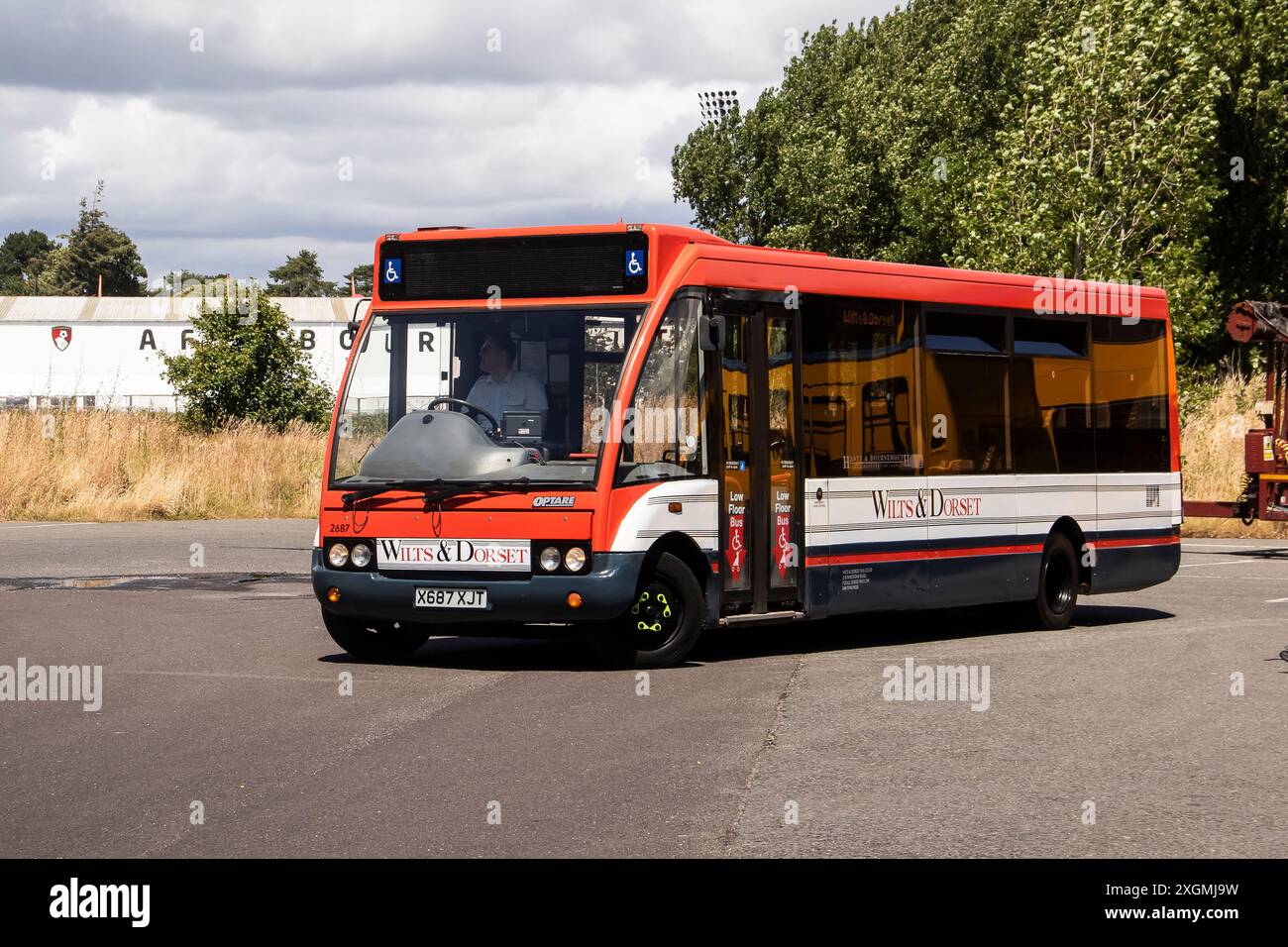 Bournemouth Bus Rally 2024 held at Kings Park, a display and rides on ...