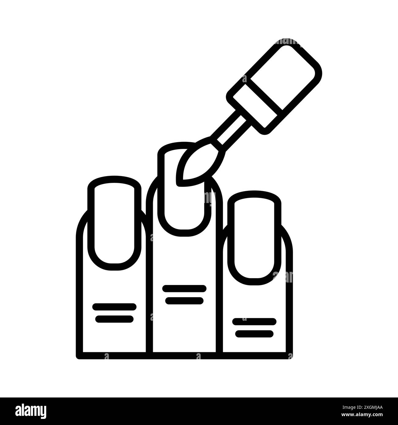 nails icon vector design template in white background Stock Vector ...