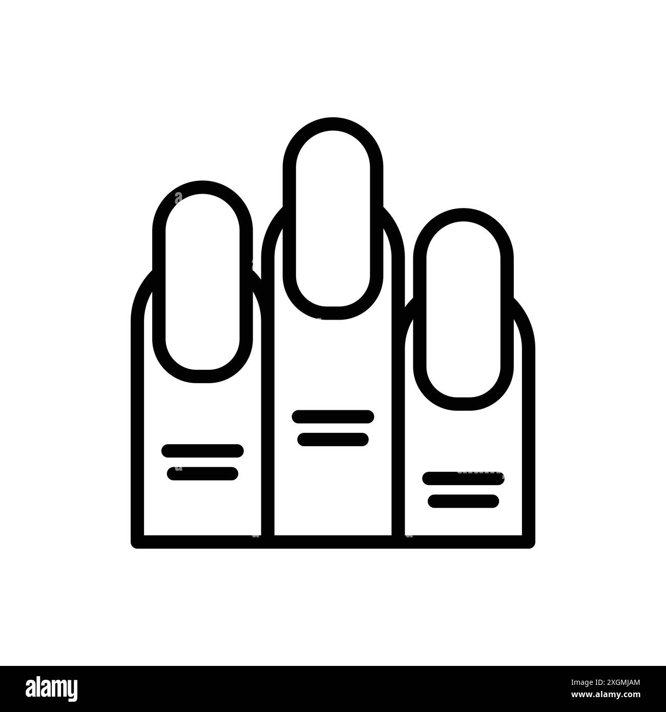 nails icon vector design template in white background Stock Vector ...