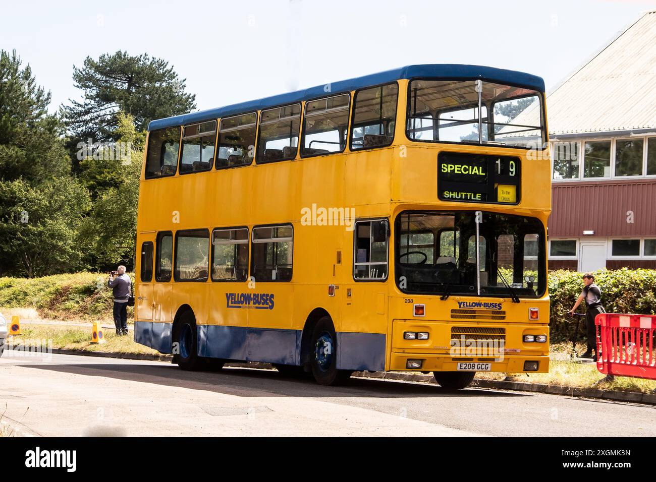 Bournemouth Bus Rally 2024 held at Kings Park, a display and rides on ...