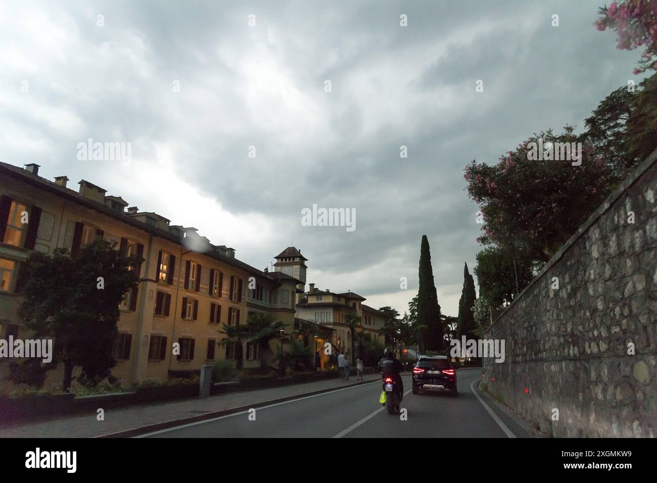 Lago di garda bad weather hi-res stock photography and images - Alamy