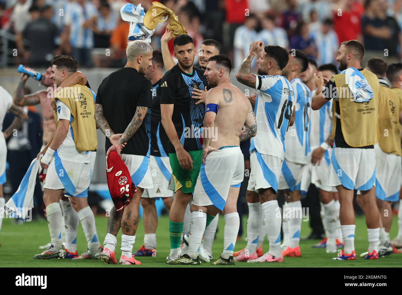Messi copa américa 2024 canada hi-res stock photography and images - Alamy