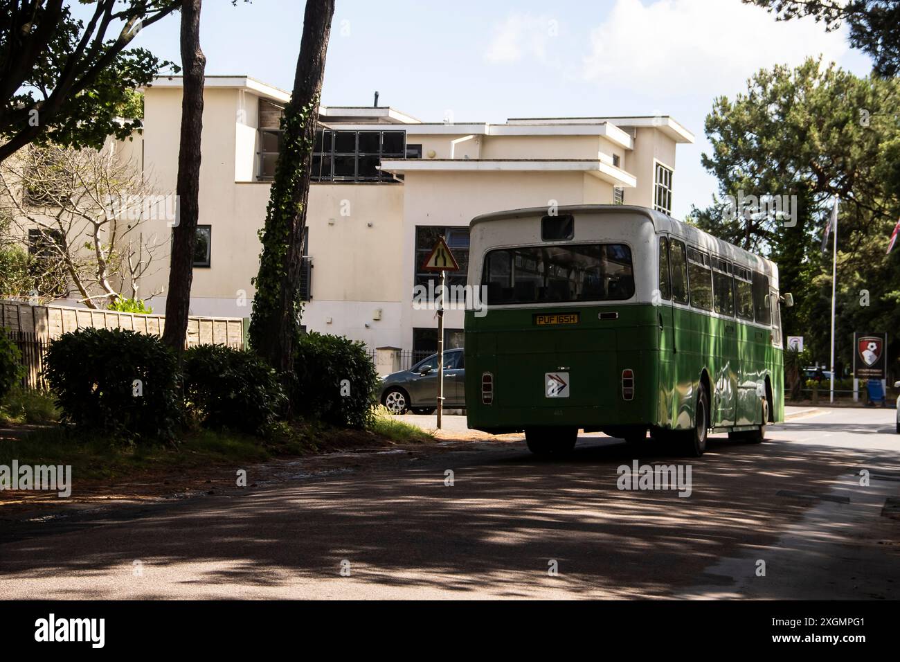 Bournemouth Bus Rally 2024 held at Kings Park, a display and rides on ...