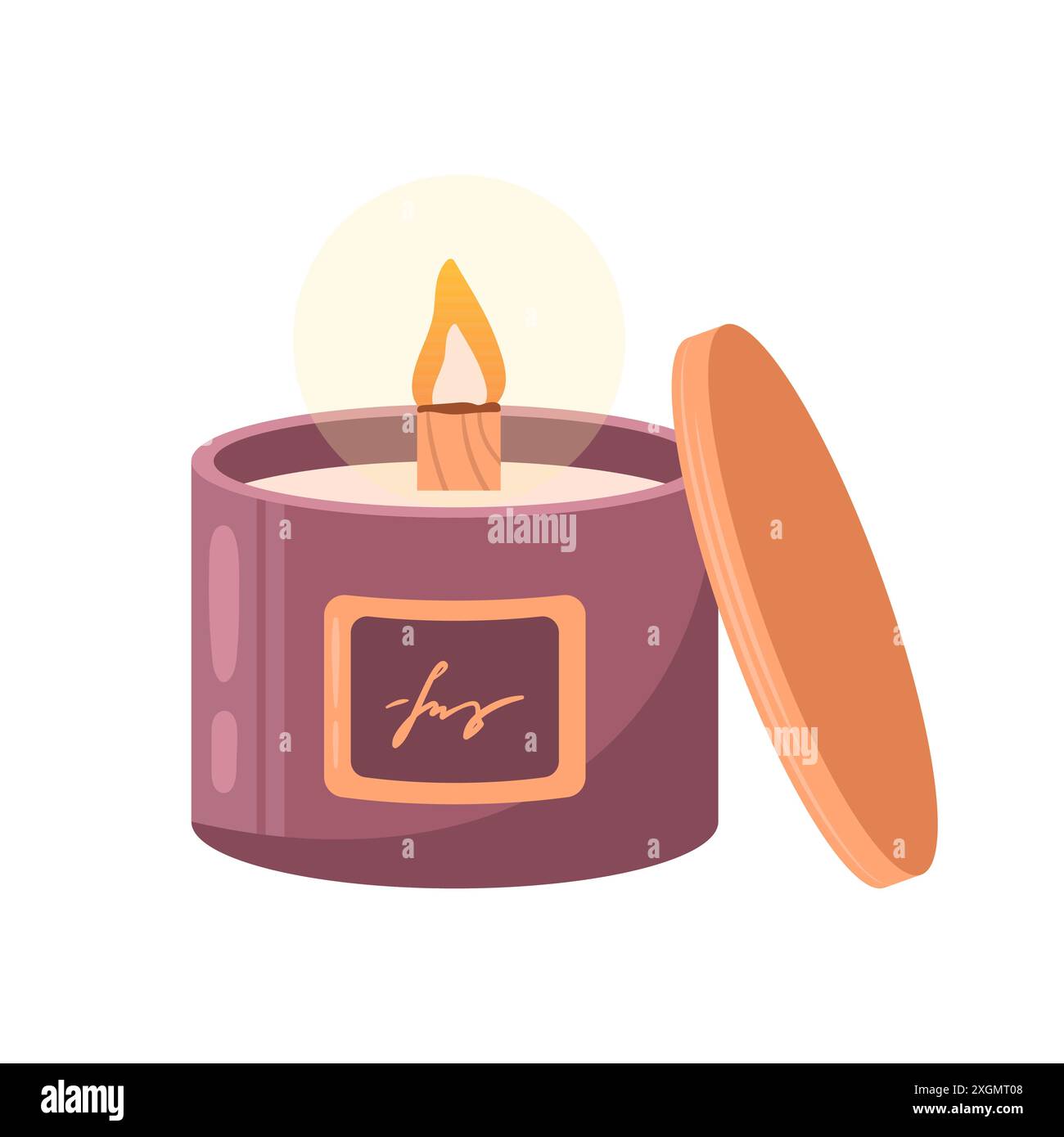 Glass mockup for stickers Stock Vector Images - Alamy