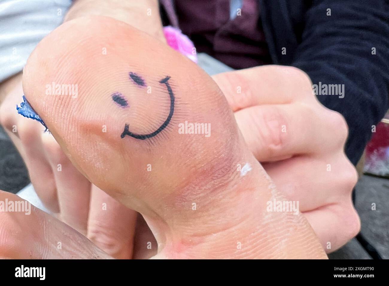 July toe hi-res stock photography and images - Alamy