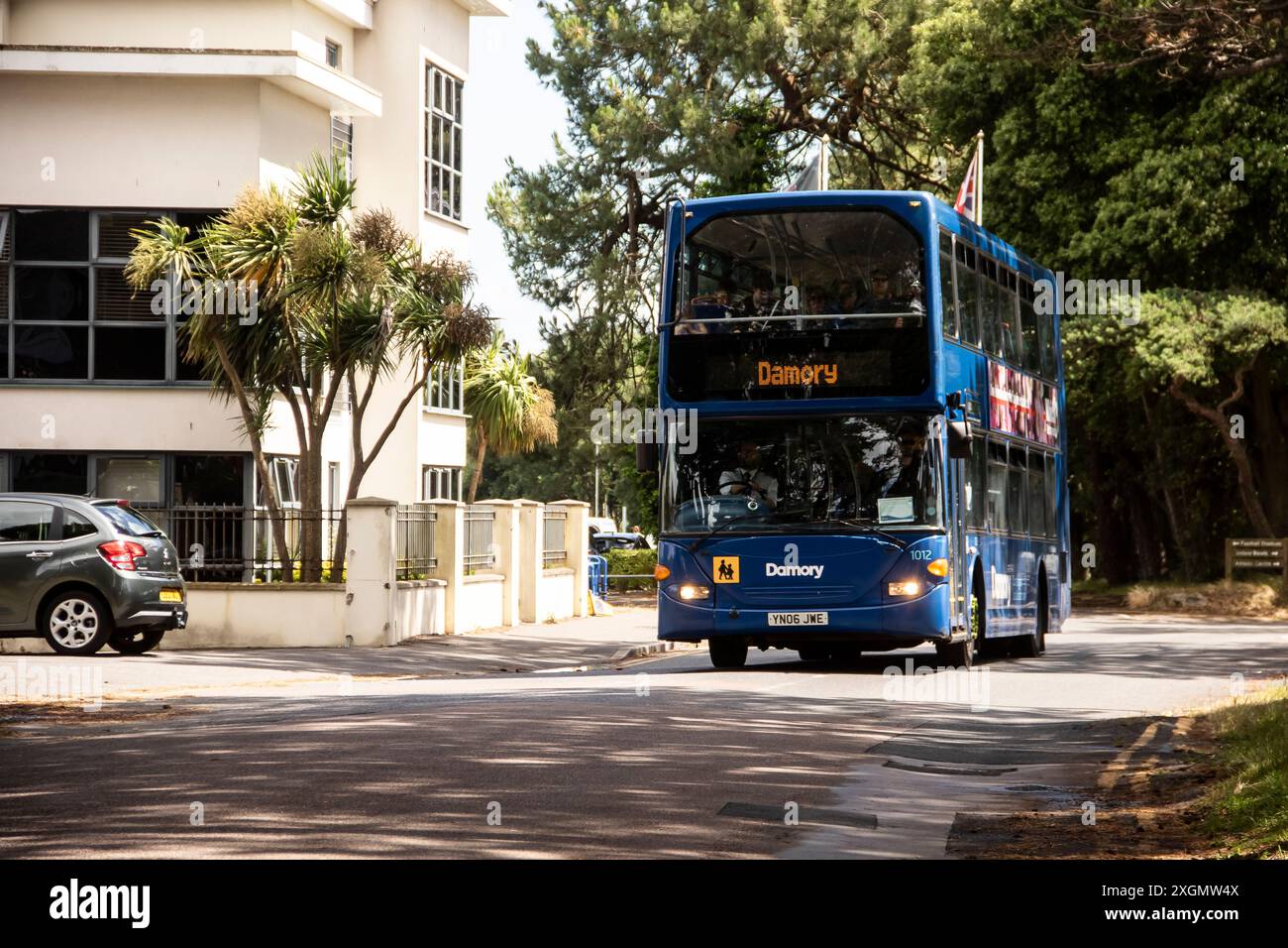 Bournemouth Bus Rally 2024 held at Kings Park, a display and rides on ...