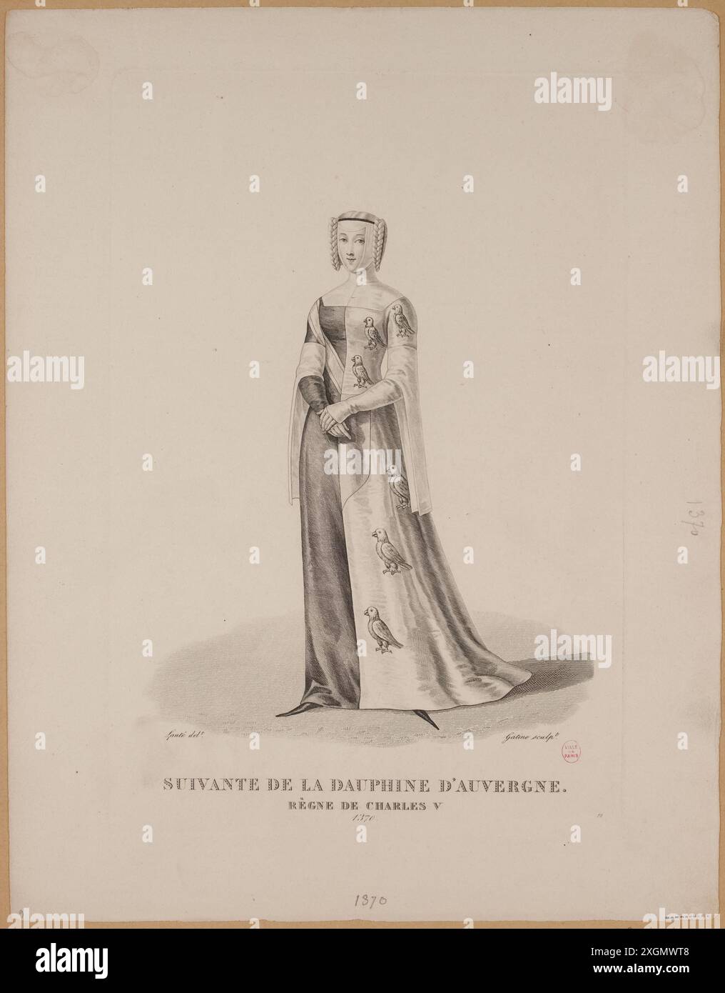 Gatine, Georges-Jacques ou Jean Stock Photo - Alamy