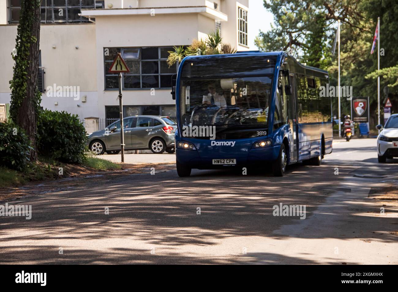 Bournemouth Bus Rally 2024 held at Kings Park, a display and rides on ...