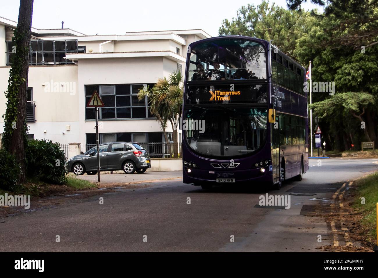 Bournemouth Bus Rally 2024 held at Kings Park, a display and rides on ...