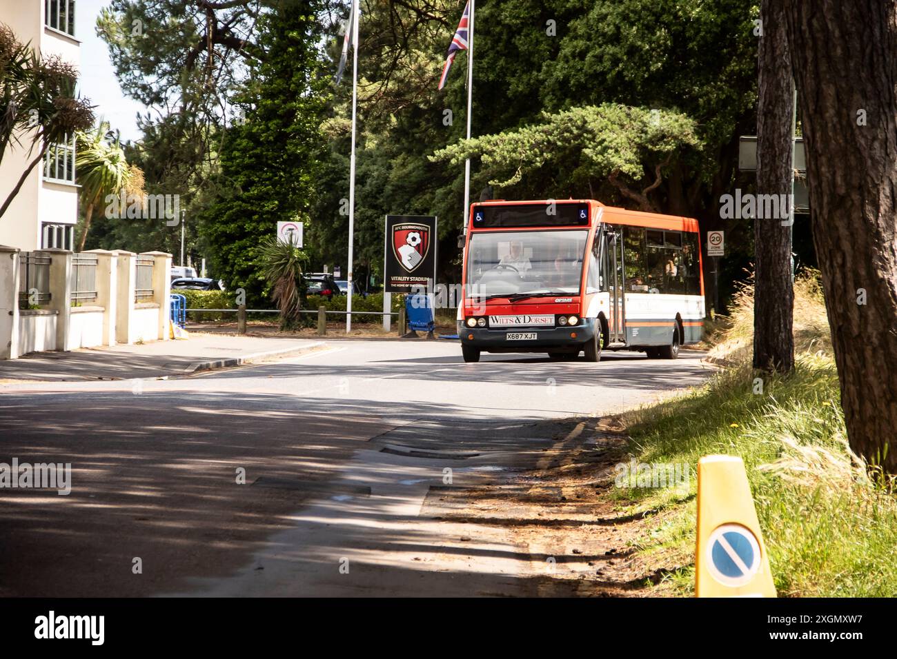 Bournemouth Bus Rally 2024 held at Kings Park, a display and rides on ...