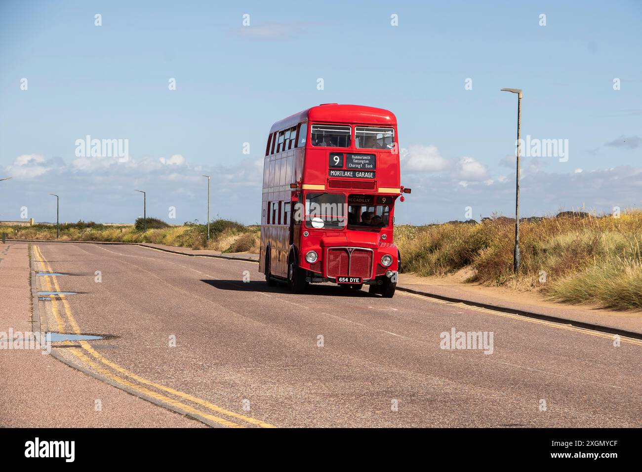 Bournemouth Bus Rally 2024 held at Kings Park, a display and rides on ...