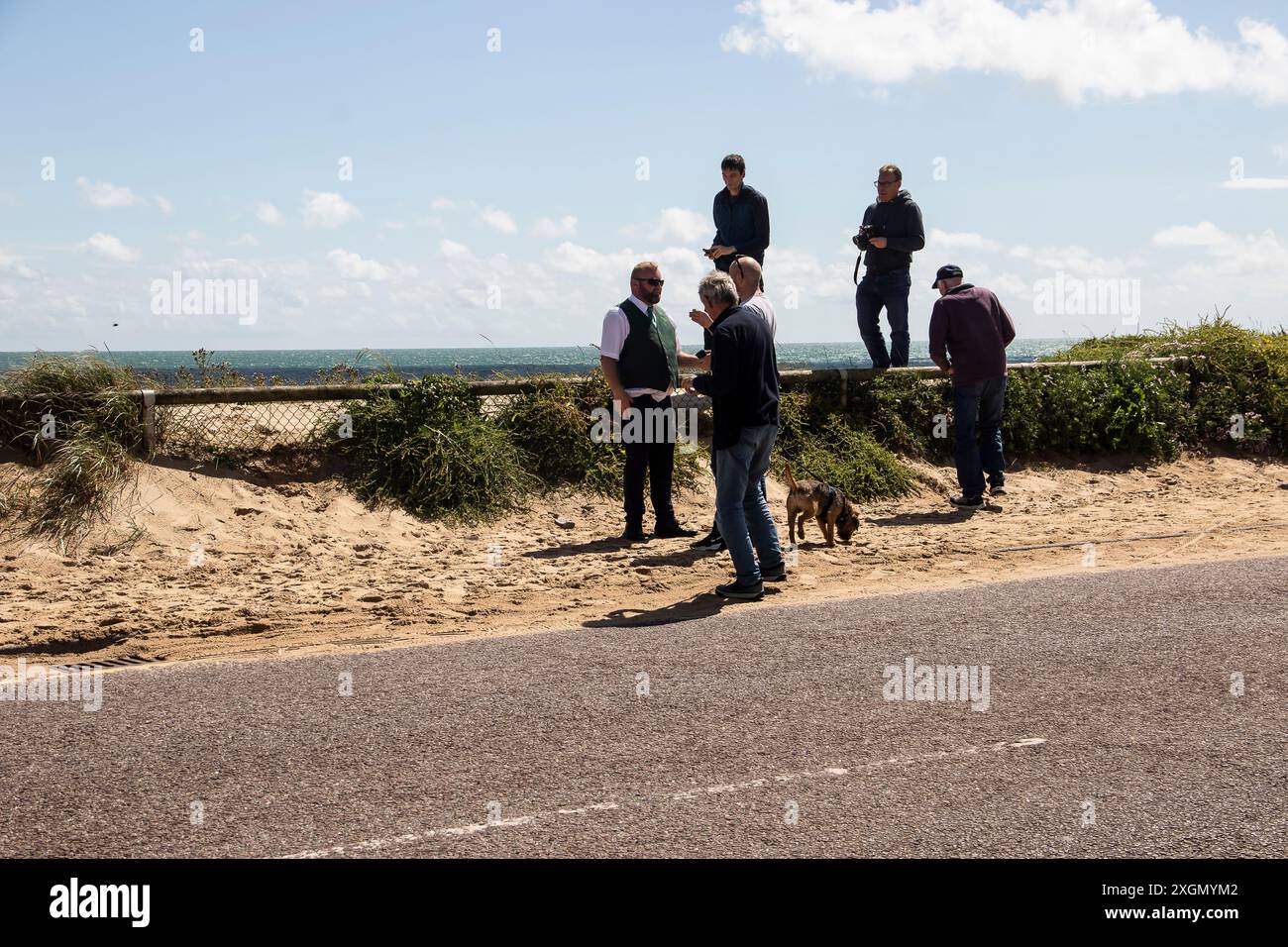 Bournemouth Bus Rally 2024 held at Kings Park, a display and rides on ...