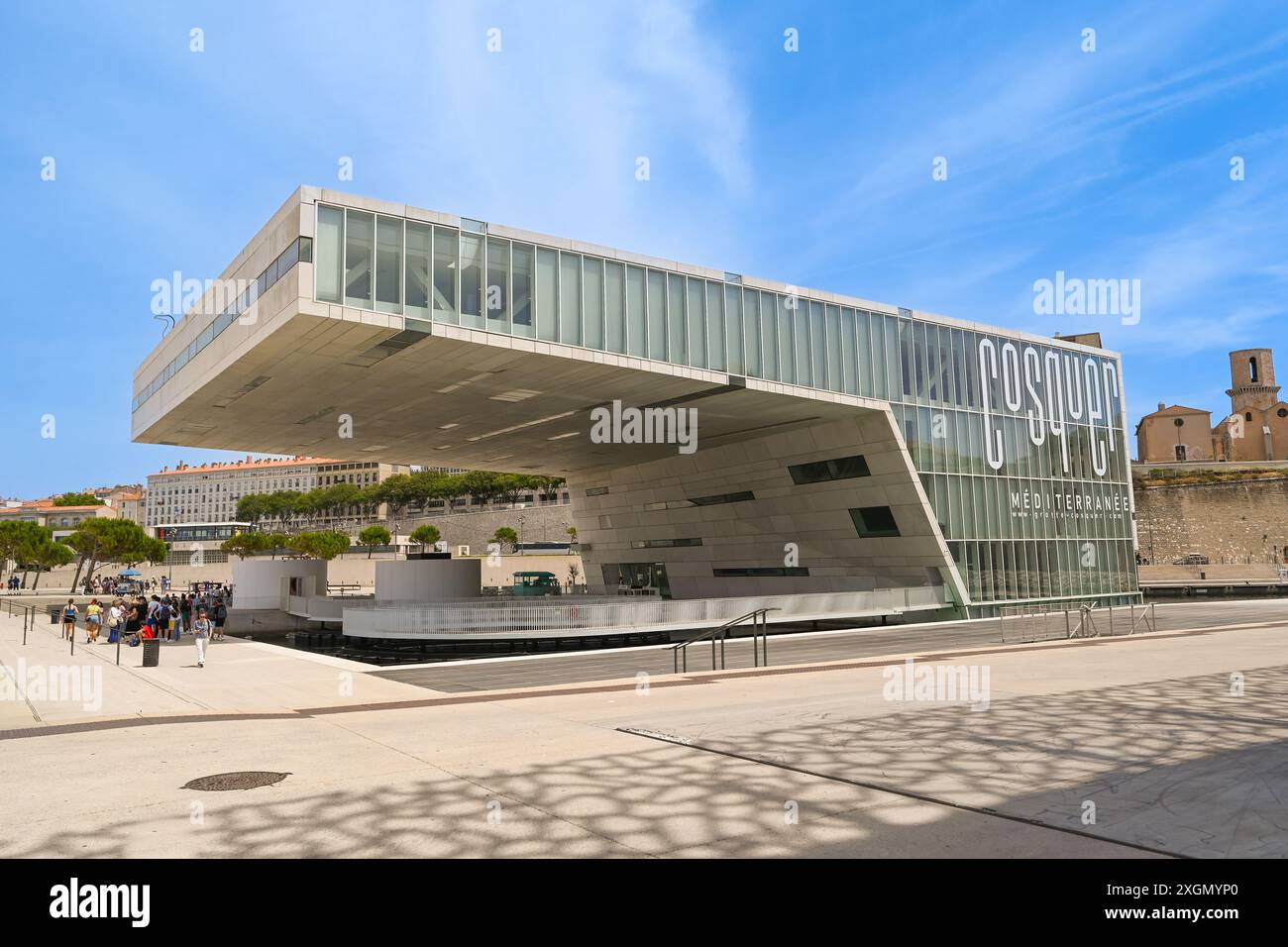 Marseille, France - June, 2024: Cosquer Mediterranee is a recreation of ...