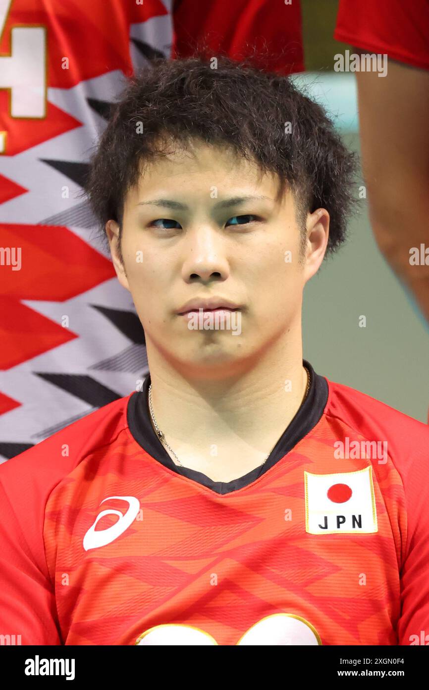 Tokyo, Japan. 10th July, 2024. Tomohiro Yamamoto (JPN) Volleyball ...