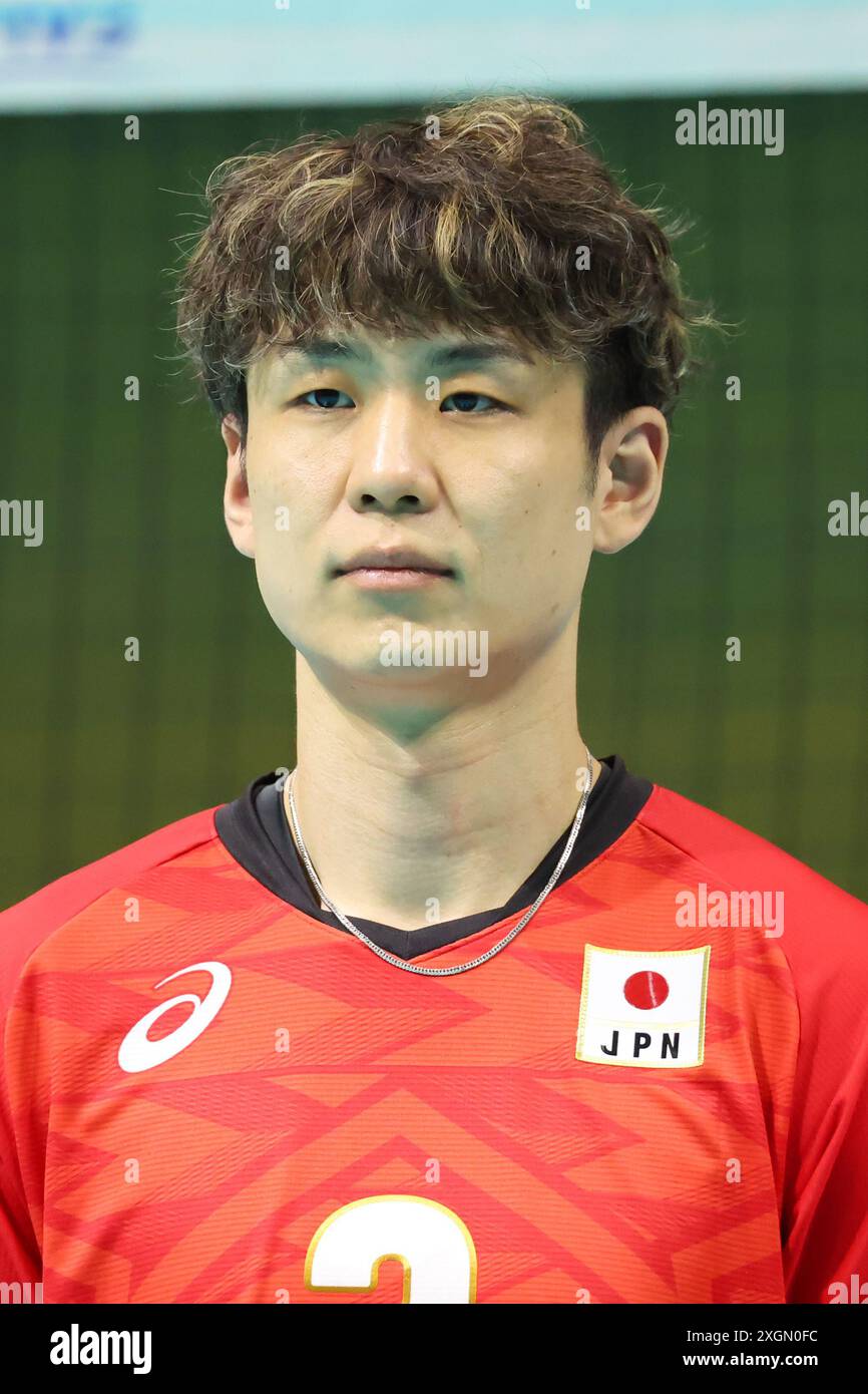 Tokyo, Japan. 10th July, 2024. Taishi Onodera (JPN) Volleyball : Japan ...