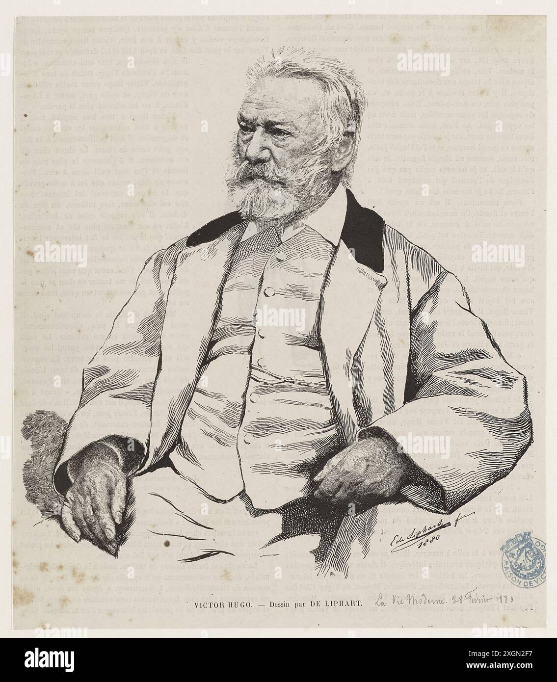 Liphart, Ernst Friedrich von (dit aussi Ernest de Liphart Stock Photo ...