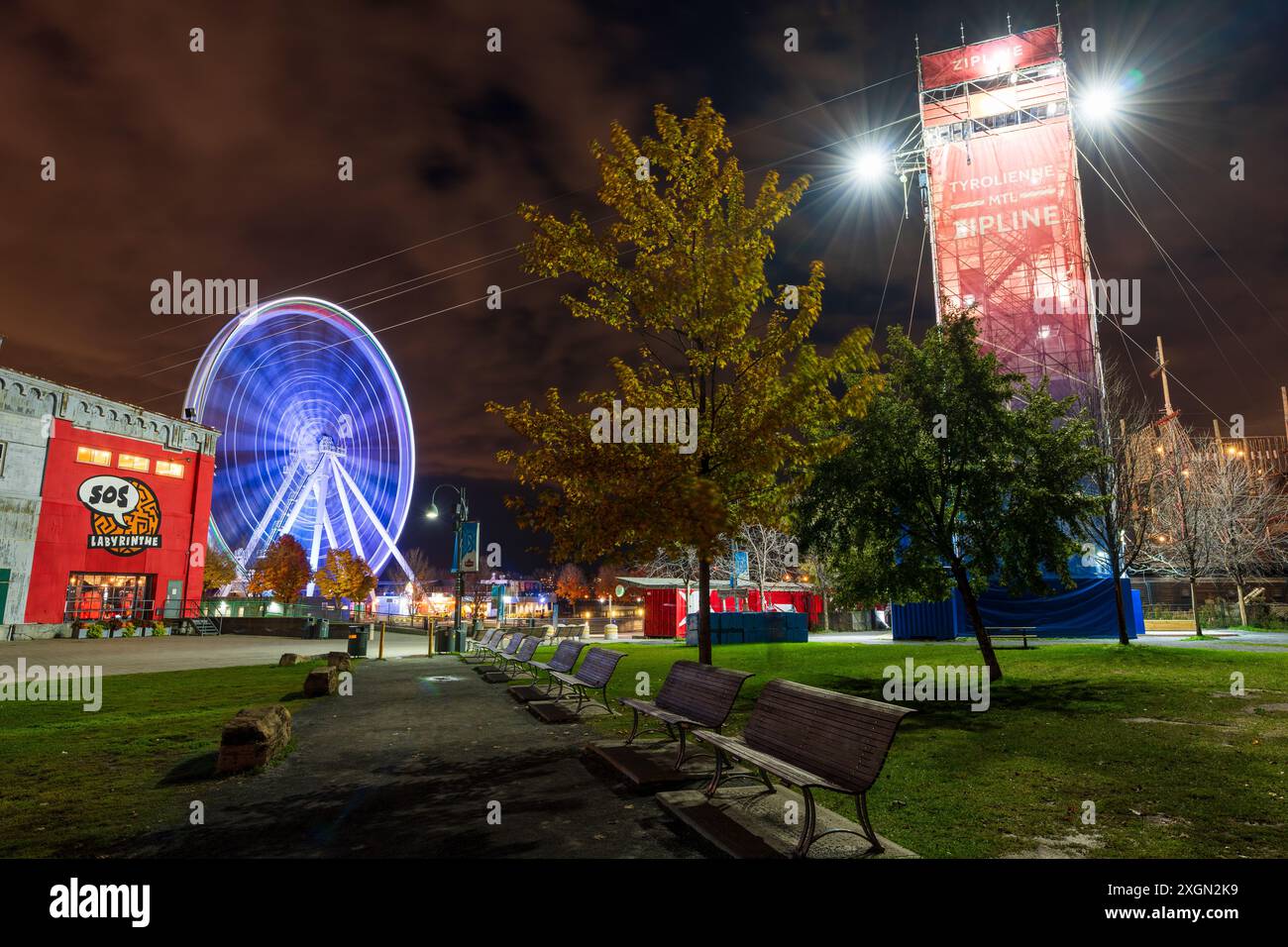 Old Port of Montreal, La Grande roue de Montréal Ferris wheel ...
