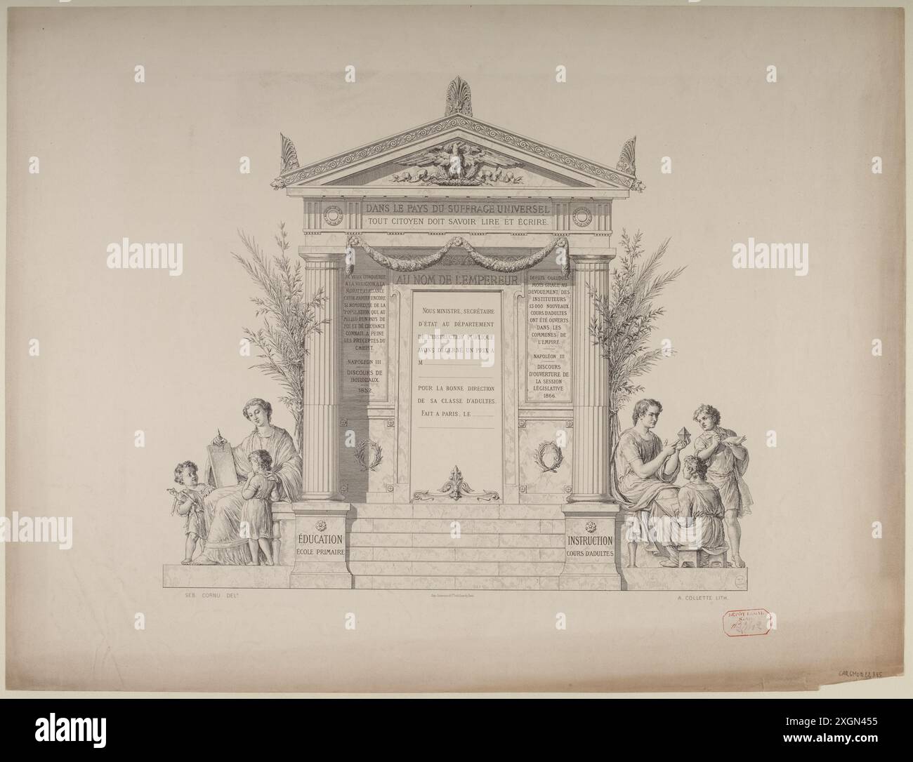 Collette, Alexandre Désiré Stock Photo - Alamy