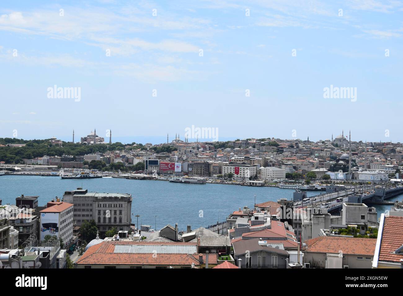 Rooftops under red sky hi-res stock photography and images - Alamy