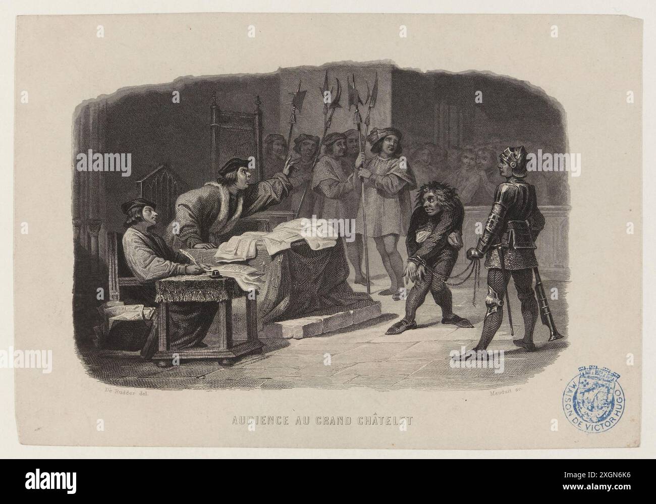 Mauduit, Charles Louis Victor Stock Photo - Alamy