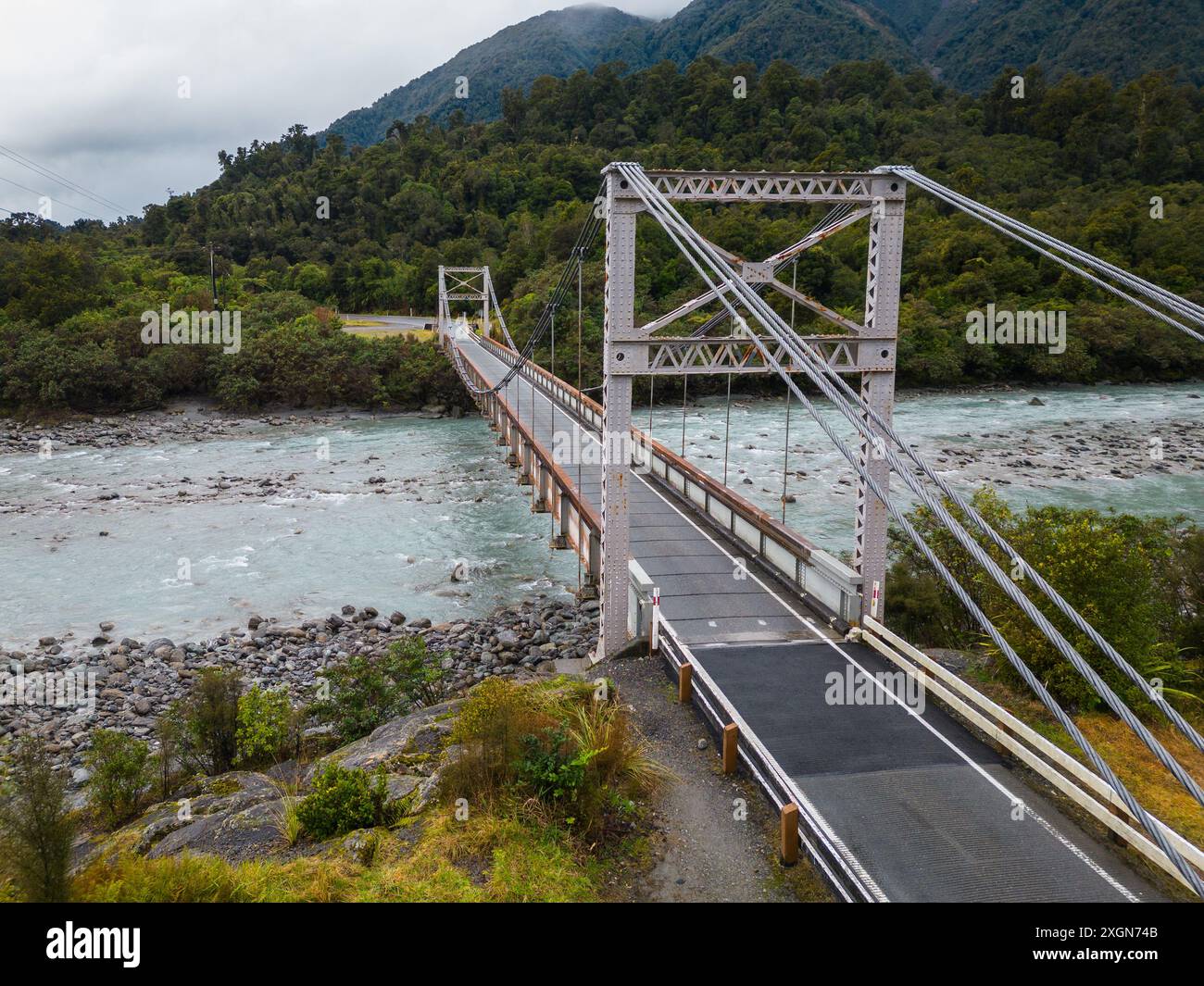 Karangarua bridge hi-res stock photography and images - Alamy