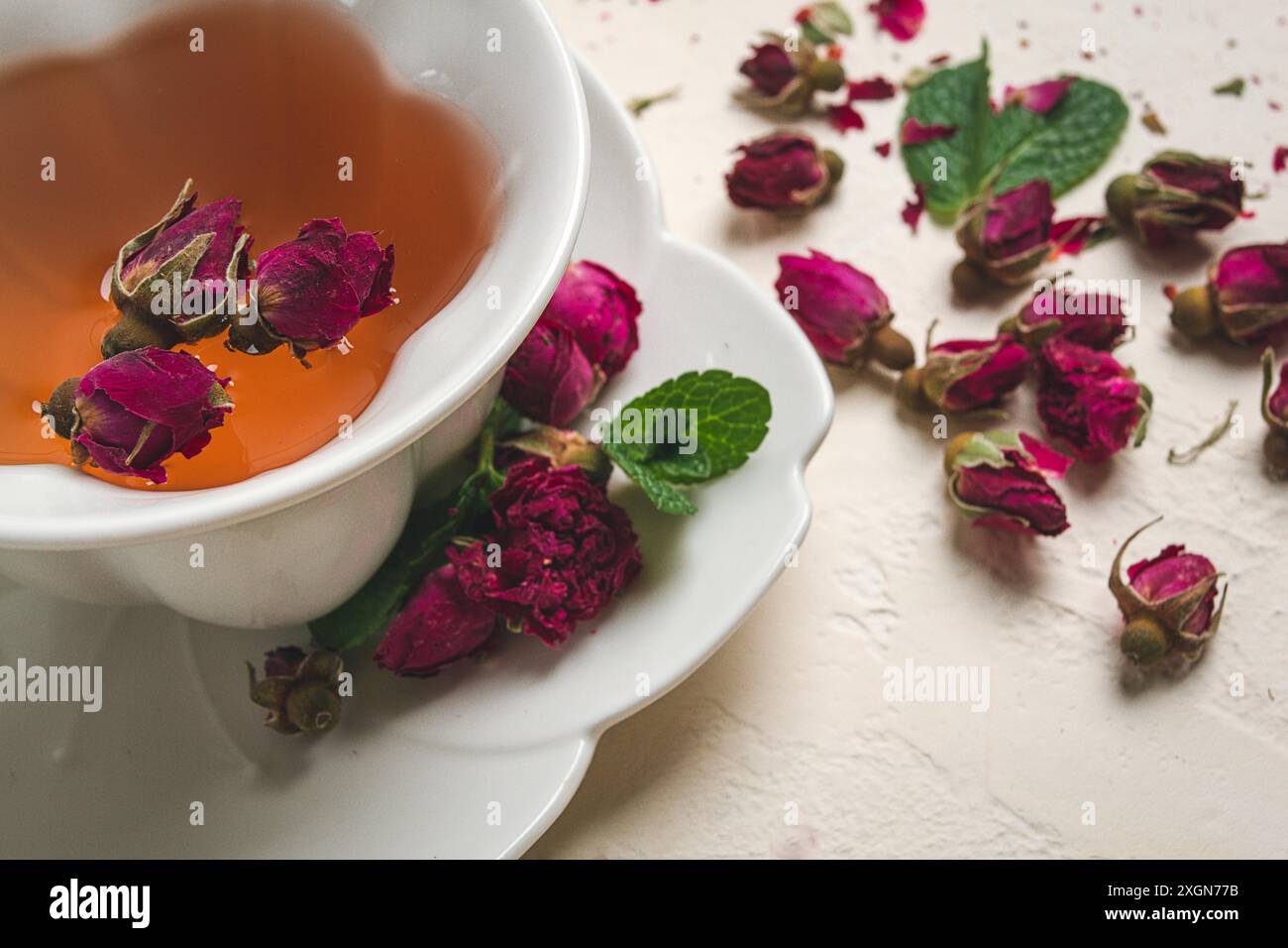 Tea alternative medicine rose hi-res stock photography and images - Alamy