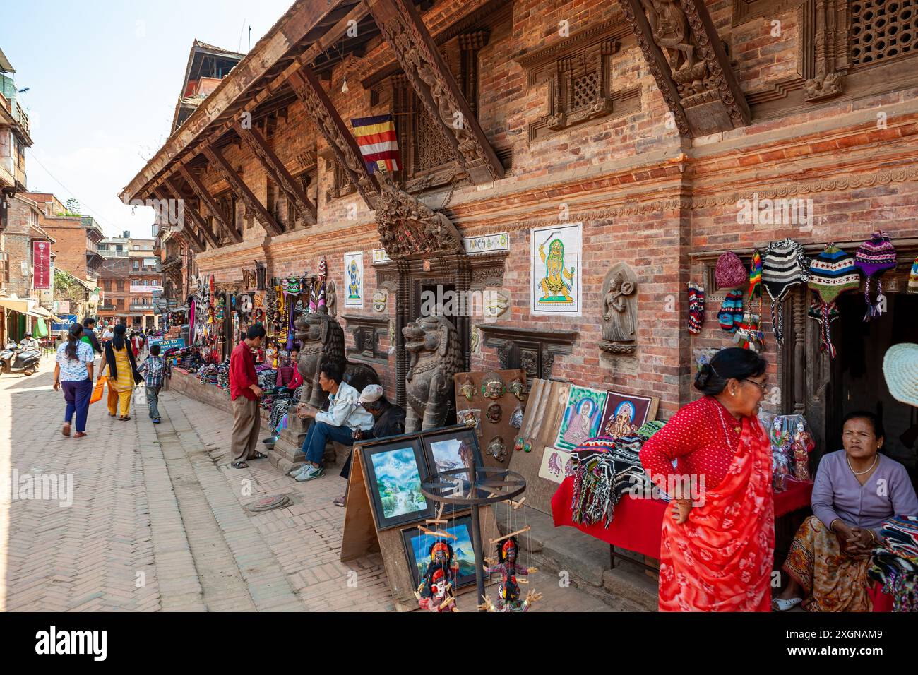 The old town of Bhaktapur in Kathmandu Nepal Stock Photo - Alamy